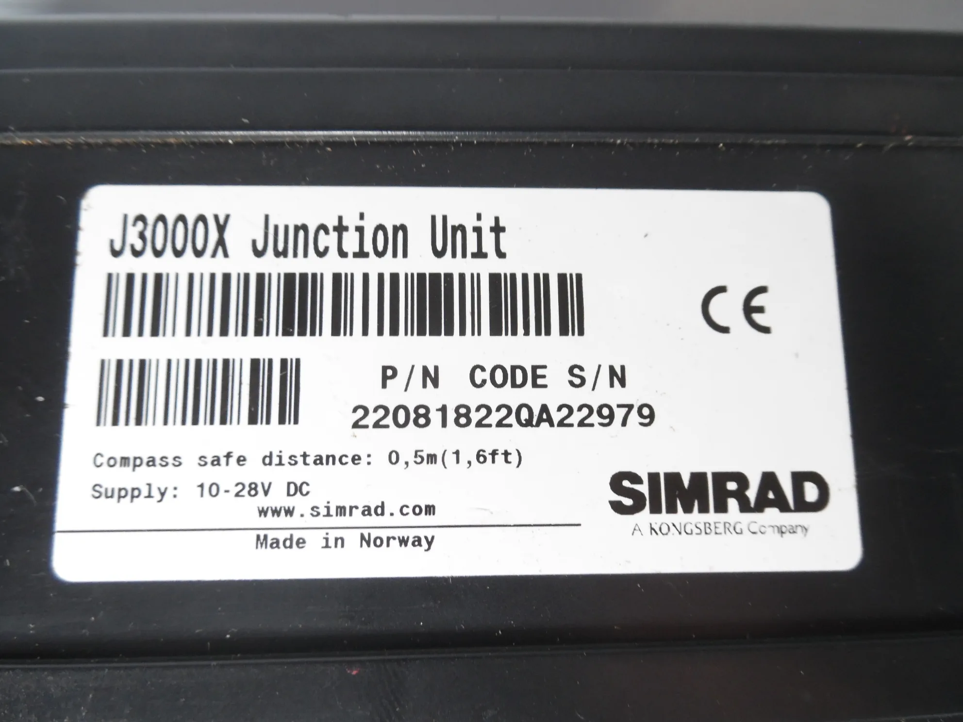 Simrad Robertson J3000X Autopilot Course Computer PN 22081822 - Max ...