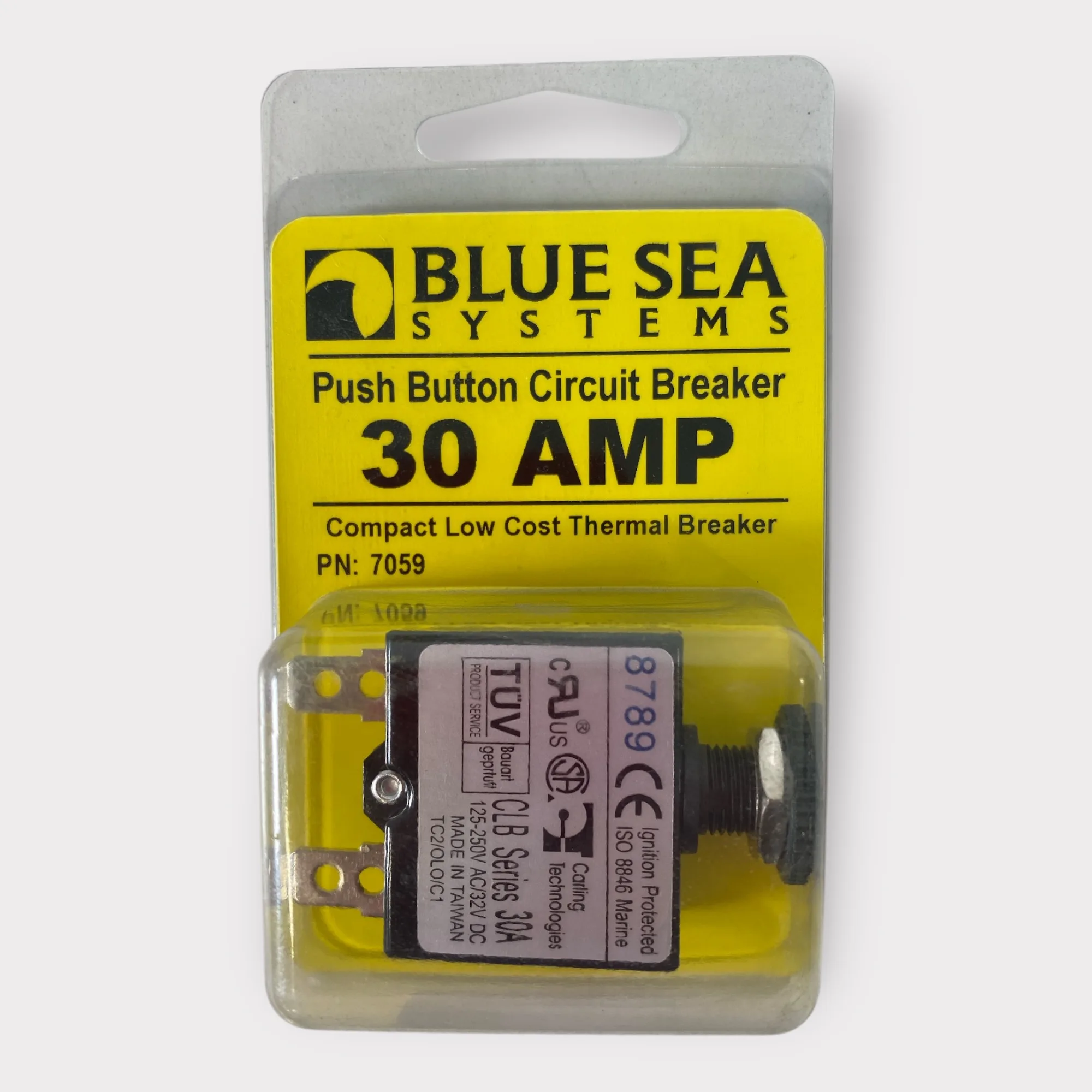 Blue Sea Systems - Variety Lot of 10A-35A Push Button Circuit Breakers ...