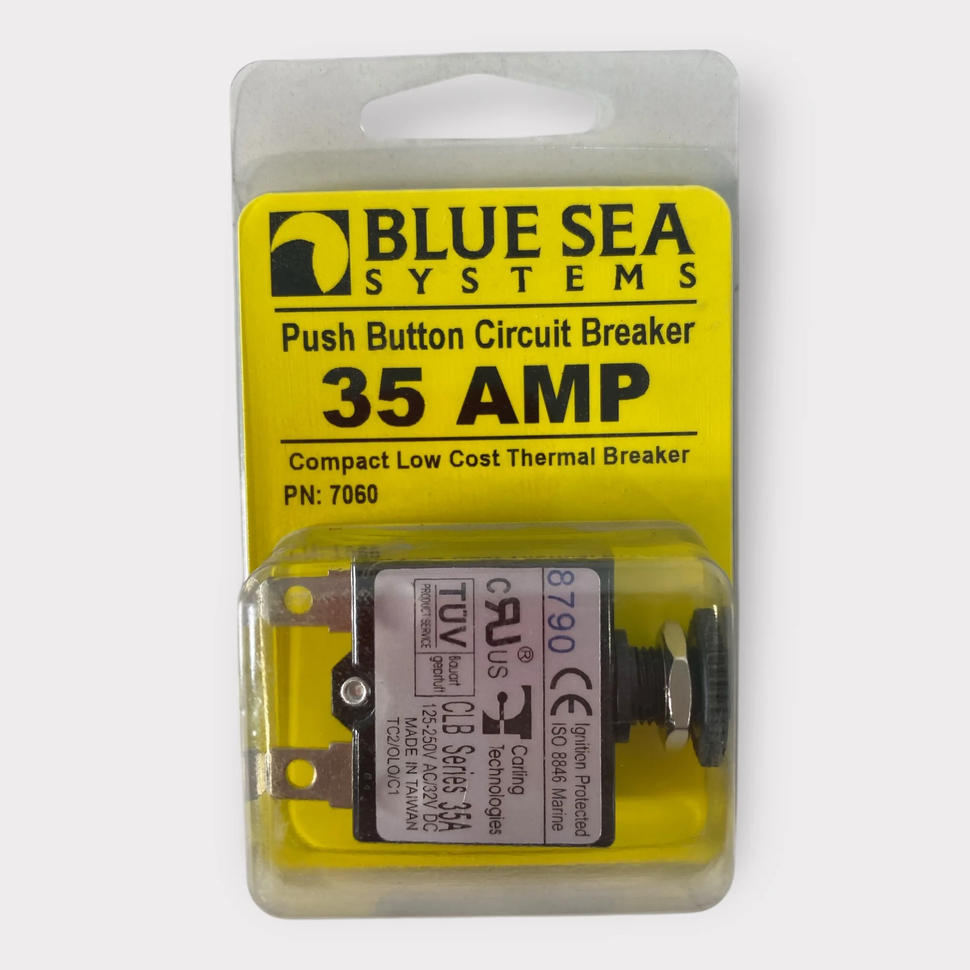 Blue Sea Systems - Variety Lot of 10A-35A Push Button Circuit Breakers ...