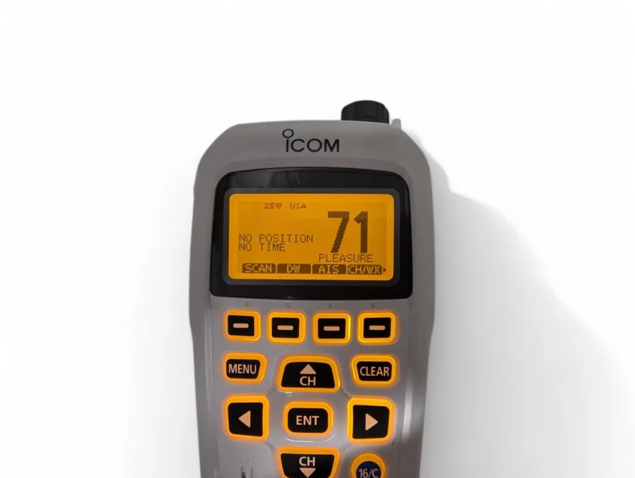 Icom HM-195SW CommandMic Second Station Handset For IC-M506 IC-M605 IC ...