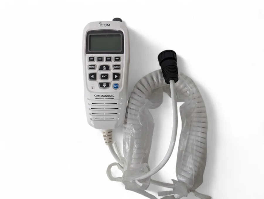 Icom HM-195SW CommandMic Second Station Handset For IC-M506 IC-M605 IC ...