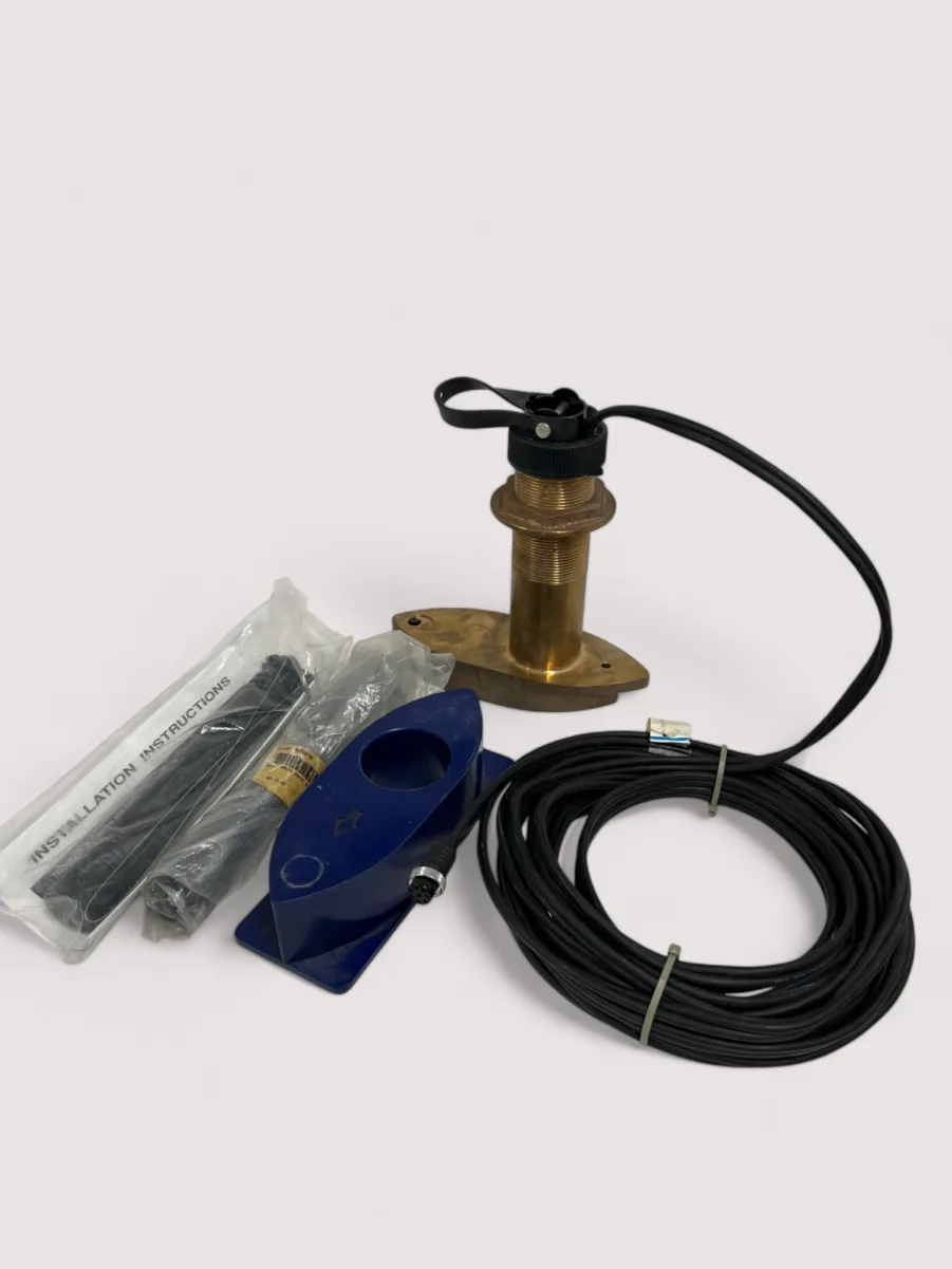 Airmar Furuno Sitex JRC B66VL 50/200khz Thru-Hull Long Stem Bronze Transducer - Max Marine ...