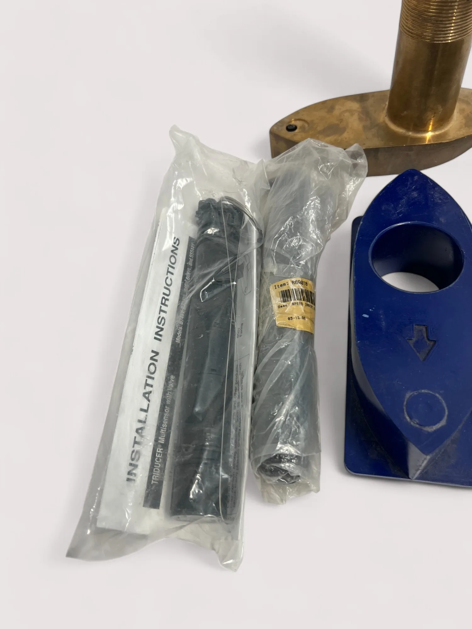 Airmar Furuno Sitex JRC B66VL 50/200khz Thru-Hull Long Stem Bronze ...