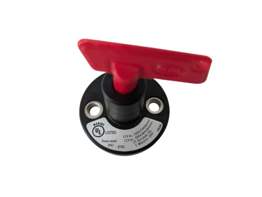 Hella Marine 12/24V Marine Battery Disconnect Switch 100A Continuous ...