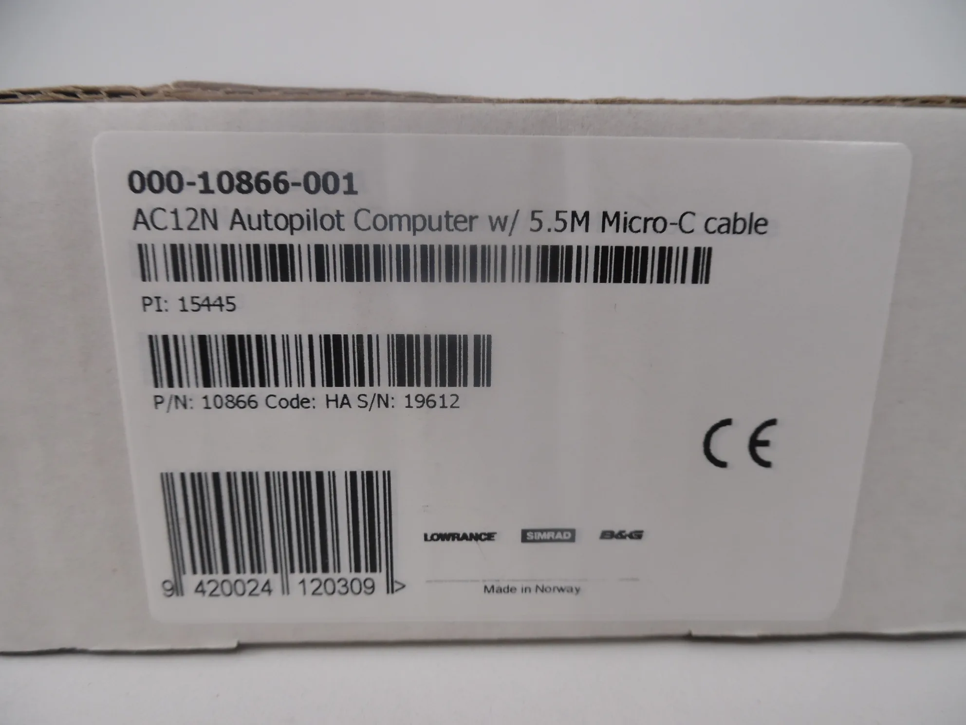 Simrad Autopilot Computer AC12N 000-10866-001 For AP24/AP28 NEW OLD STOCK - Max Marine Electronics