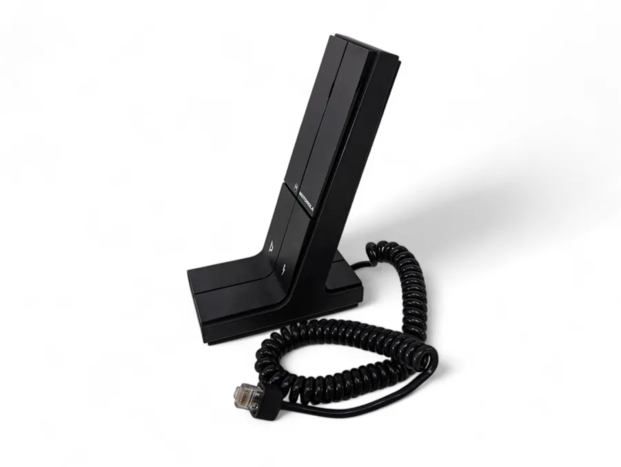 Motorola HMN3000B Desktop Base Station Push To Talk Microphone NEW ...