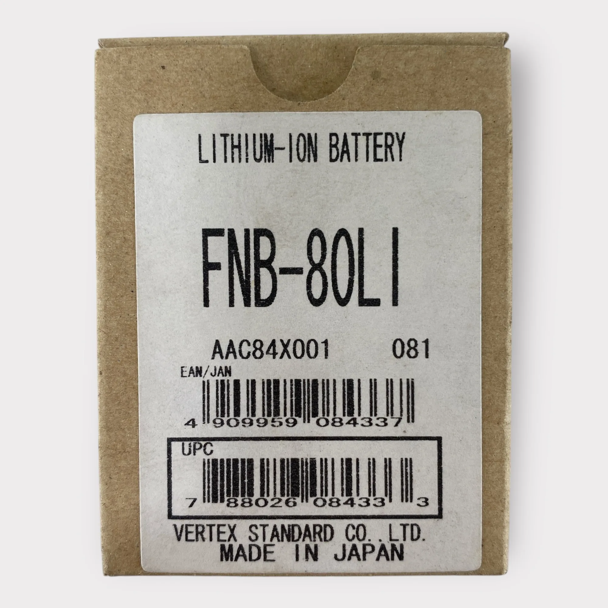 Vertex Standard FNB-80LI 7.4V LI-Ion Battery Pack For Standard Horizon ...