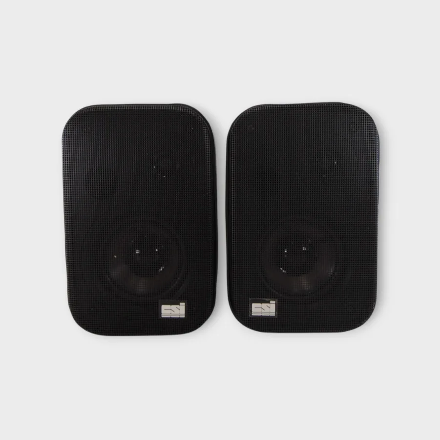 Esi SP-100 2-Way Bass Reflect-Ported High Power Speaker System New Open ...