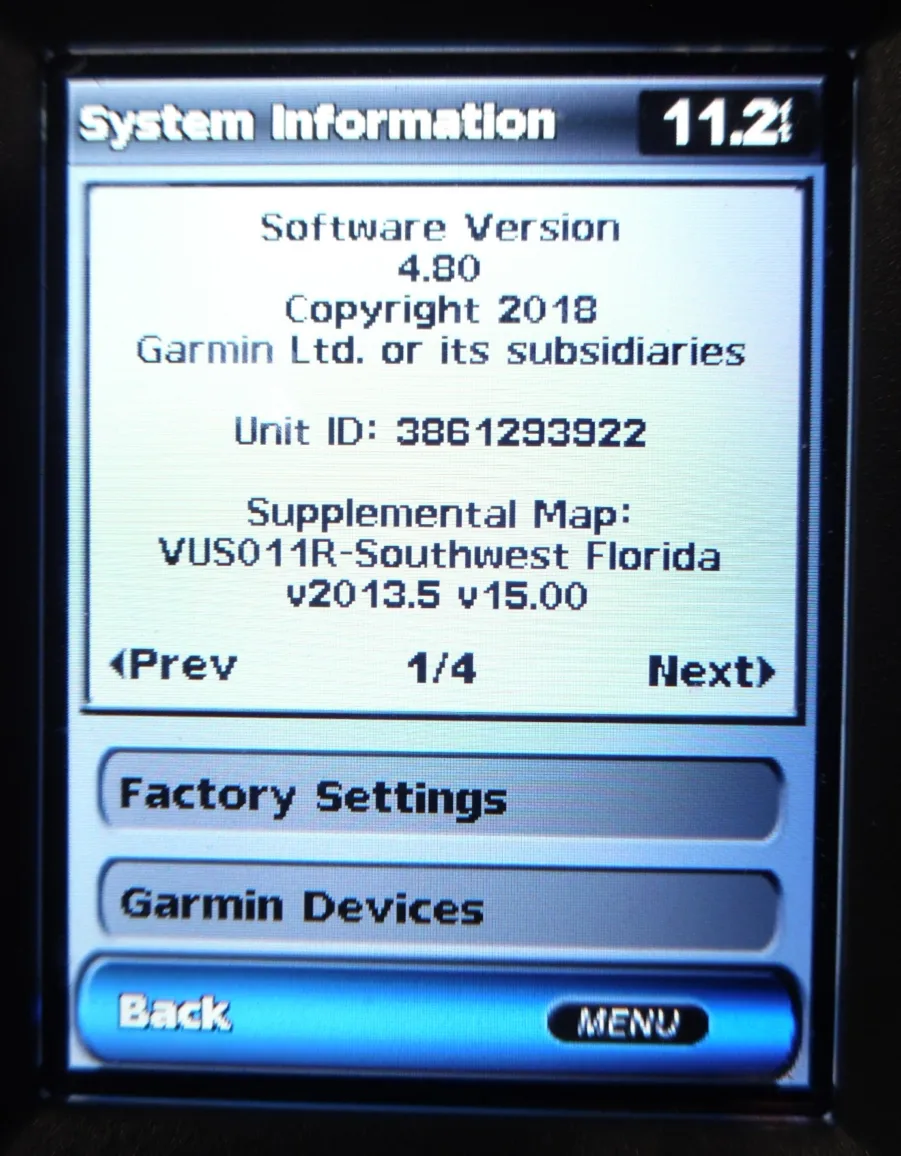 Garmin GPSMap 441S Chart Plotter Fish Finder Display (Tested Good) 90 ...