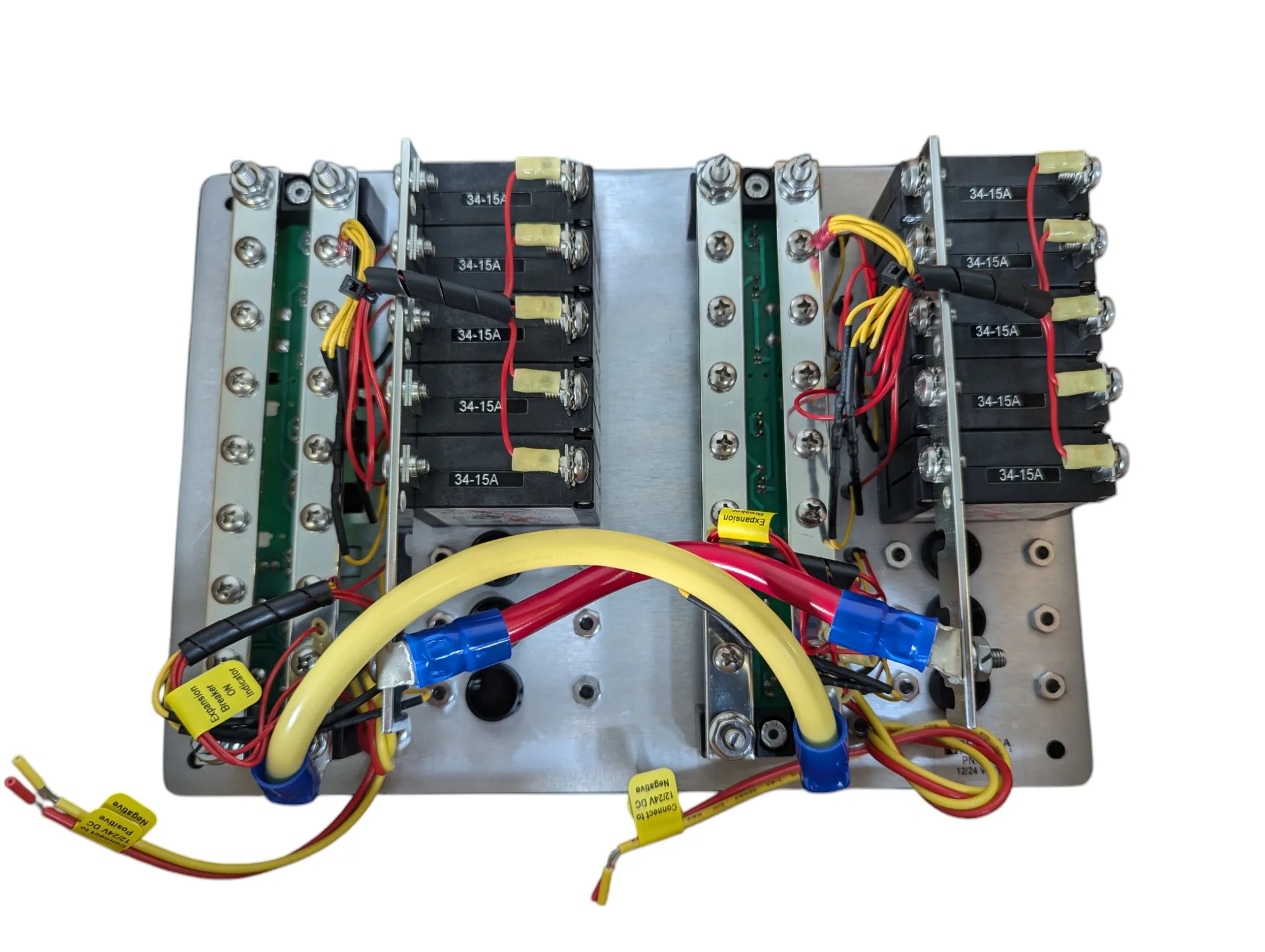Blue Sea Systems 8377 12/24V 16 Position DC Power Distribution Panel ...
