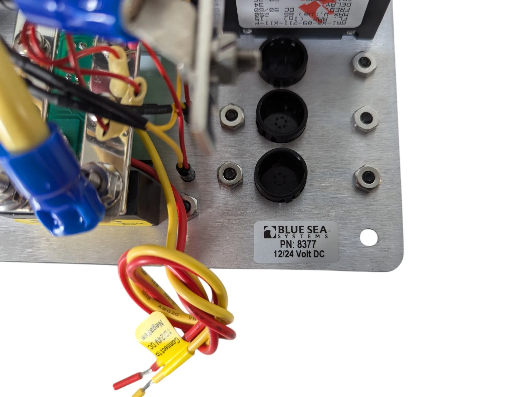 Blue Sea Systems 8377 12/24V 16 Position DC Power Distribution Panel ...