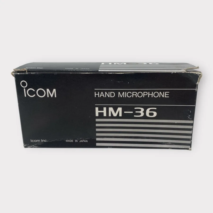 Icom HM-36 Hand Microphone 8-Pin Connector For HF Transceivers **New ...