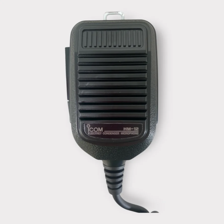 Icom HM-12 Hand Microphone 8-Pin Connector For HF Transceivers **New ...