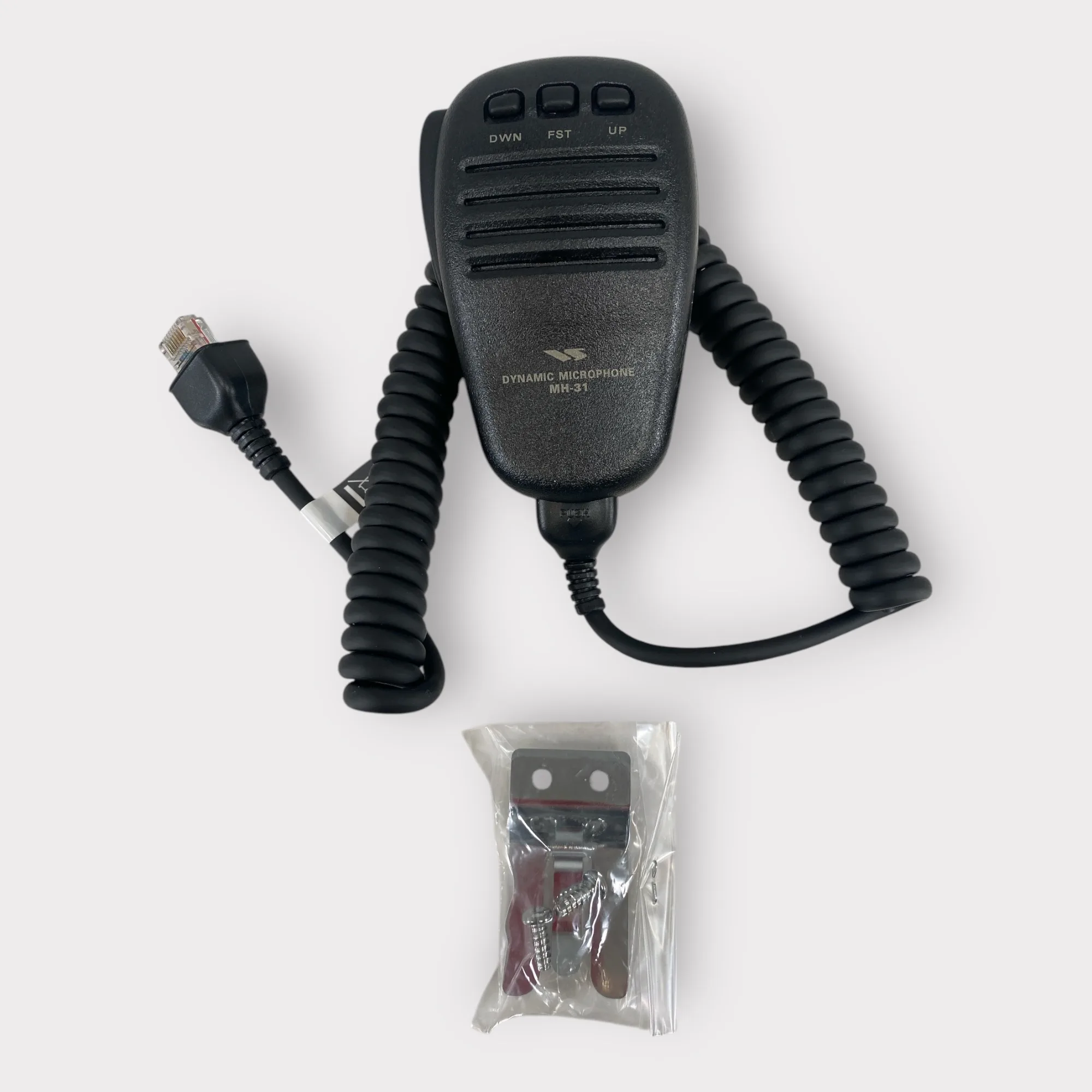 Yaesu Vertex MH-31A8J Dynamic Hand Microphone W/ Mic Mount Clip **New ...