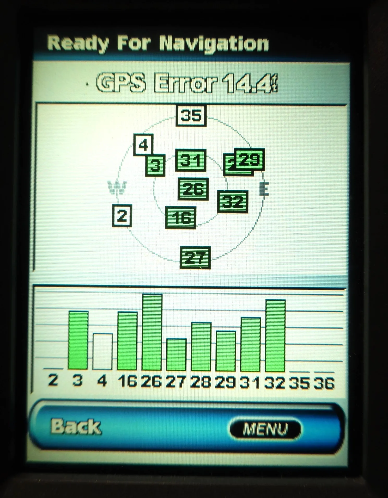 Garmin GPSmap 540s Chart Plotter Fish Finder W/Suncover -Tested Good ...