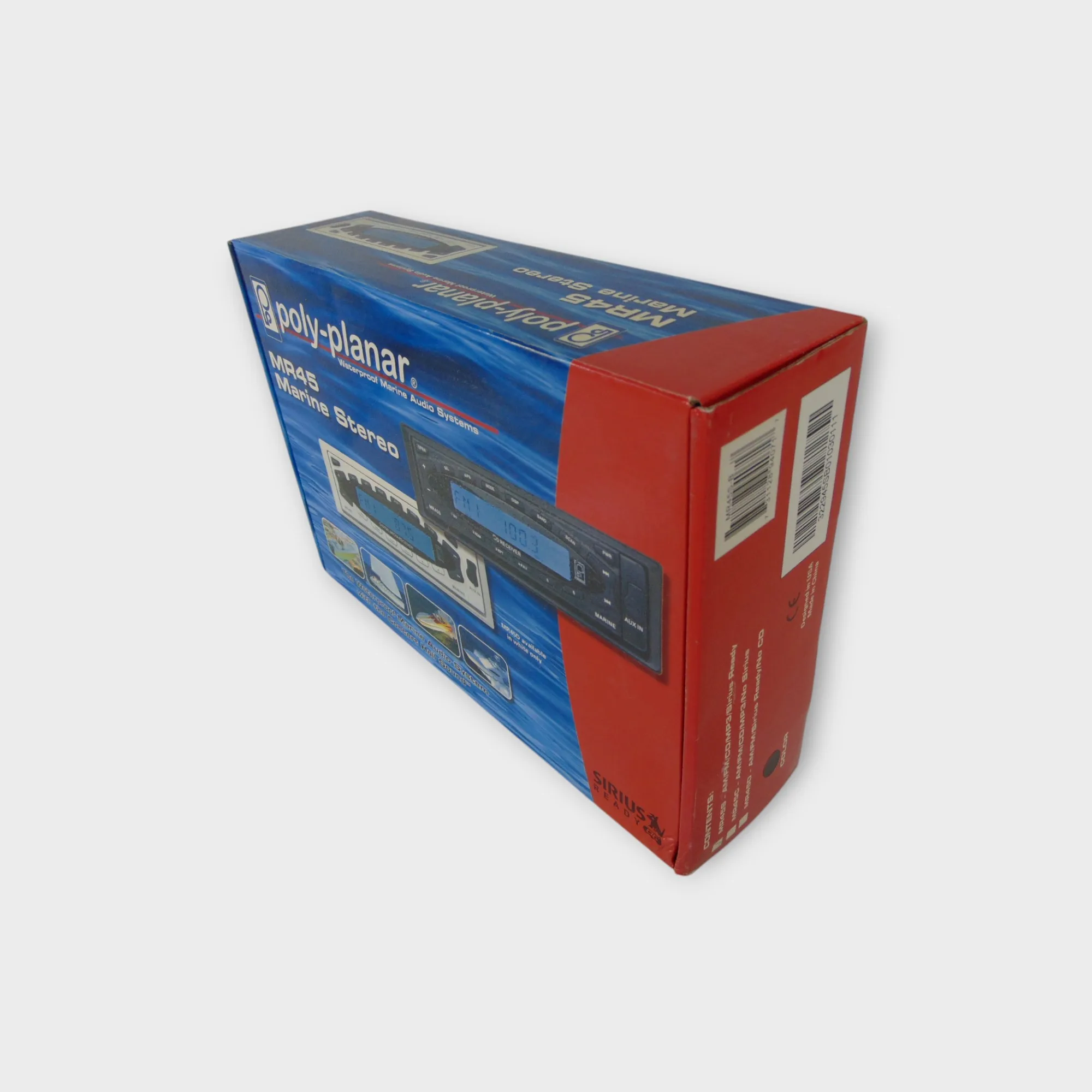 Poly-Planar MR-45 Marine Stereo Receiver (Black) New Open Box Free US ...