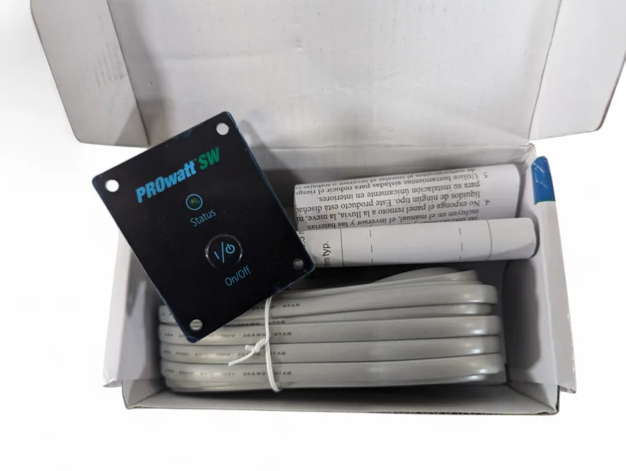 Xantrex PROwatt SW Remote Panel Part No. 808-9001 NEW - Max Marine Electronics