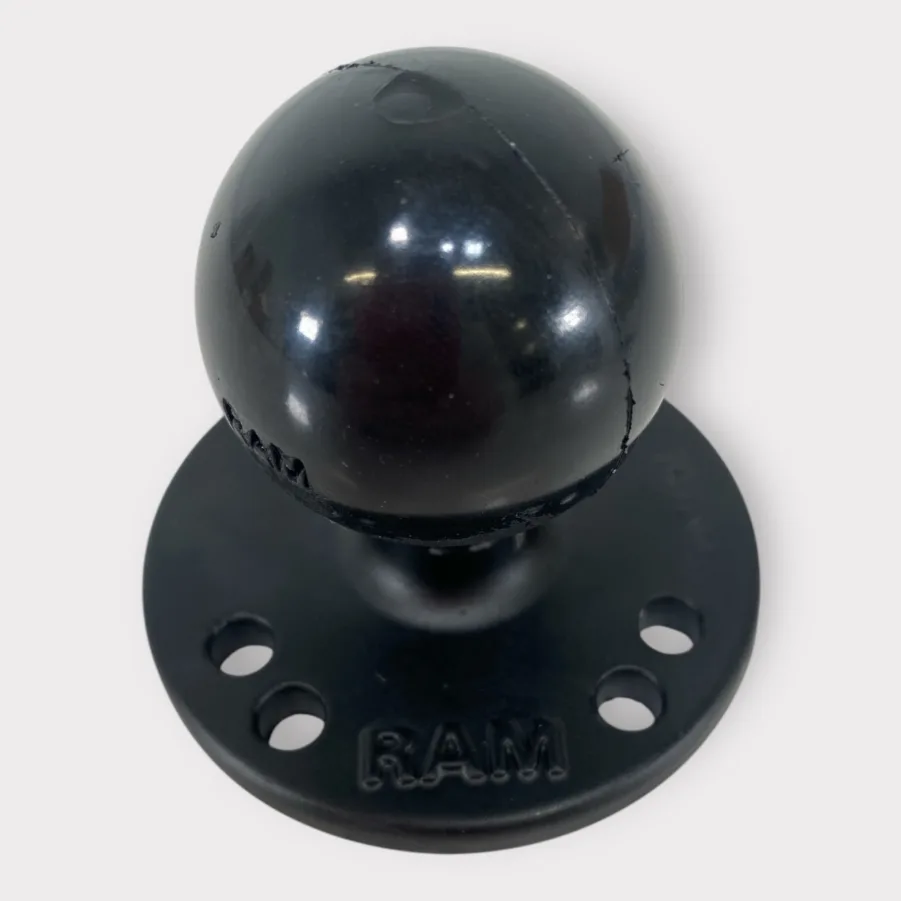 RAM Mounts RAM-202U Round Plate Base With C Size Ball **Used** - Max ...