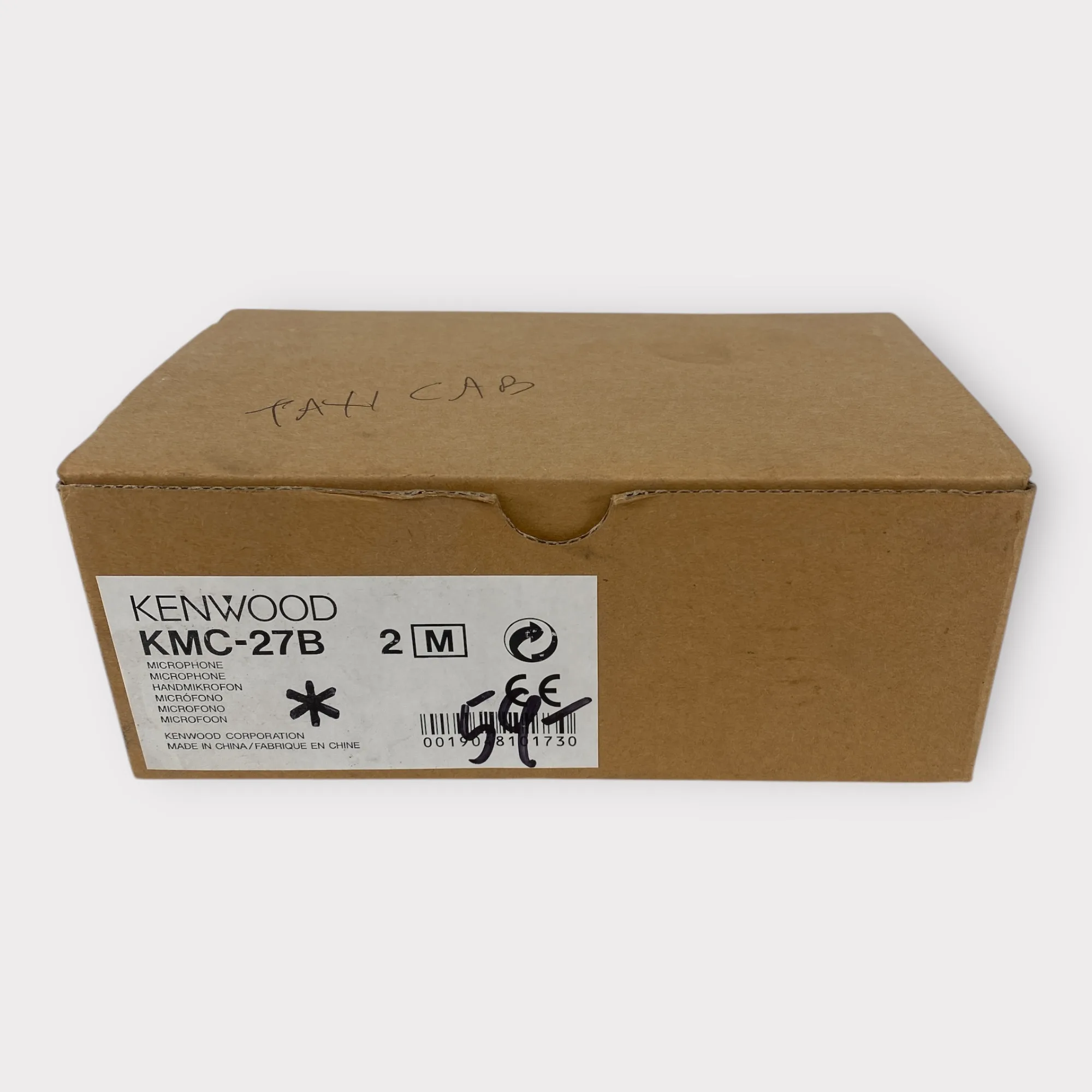 Kenwood KMC-27B Dynamic Mobile Microphone W/ Mic Mount Clip **New ...