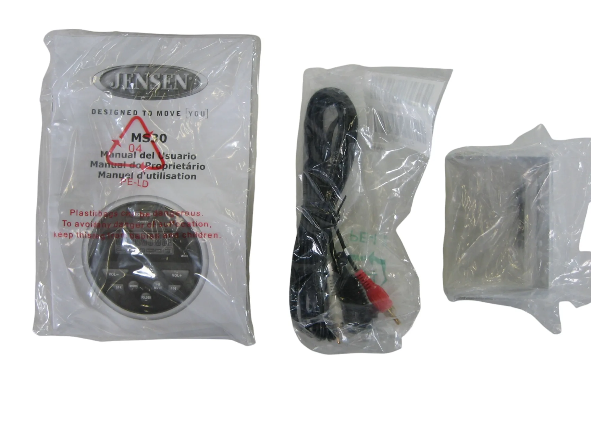 Jensen CPM100 Marine Stereo Package 160 Watt Stereo x2 - 6.5'' Dual ...