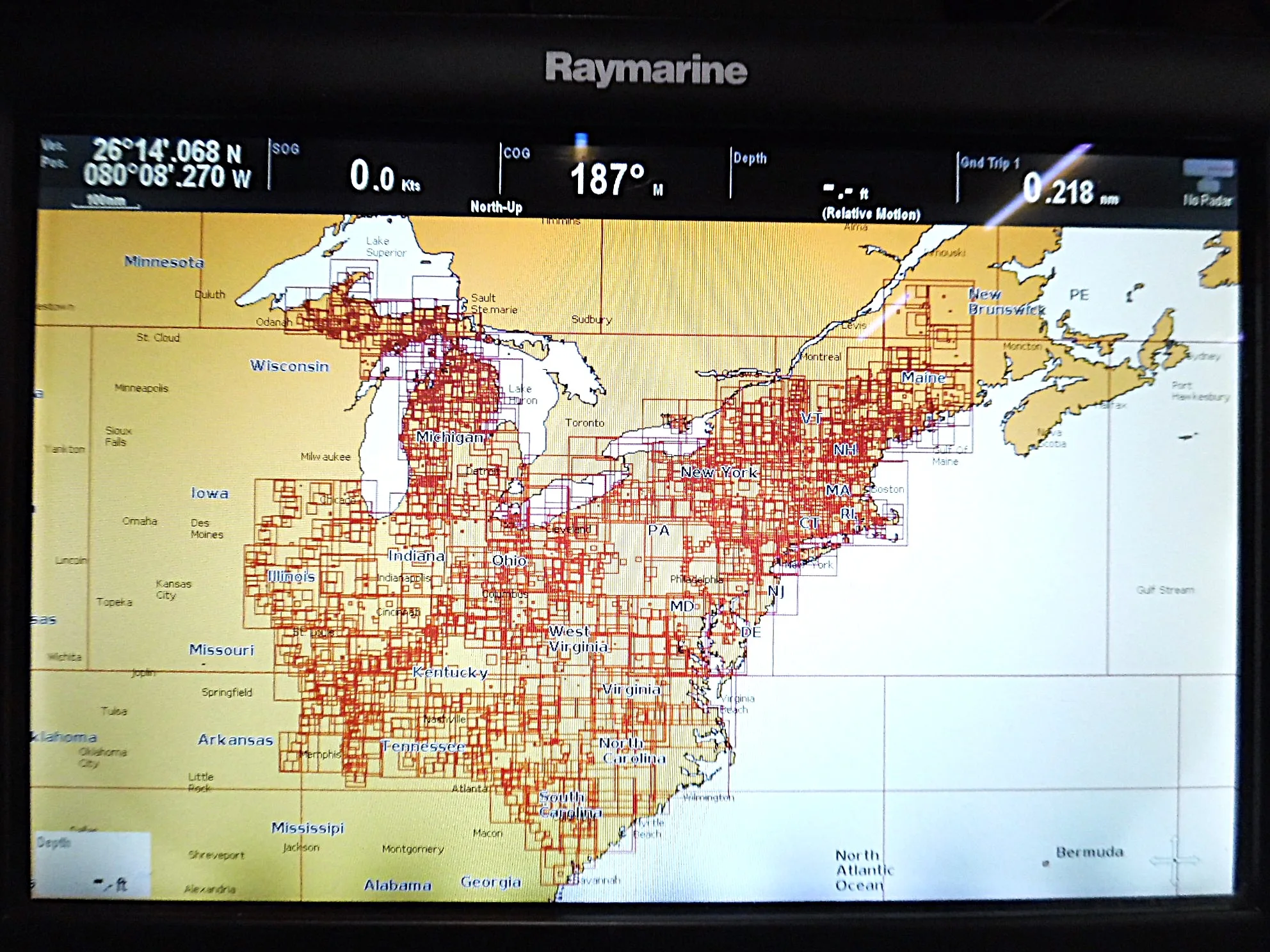 Navionics HotMaps Premium MicroSD East U.S MSD/PREM-E6 - Updated 2015 ...