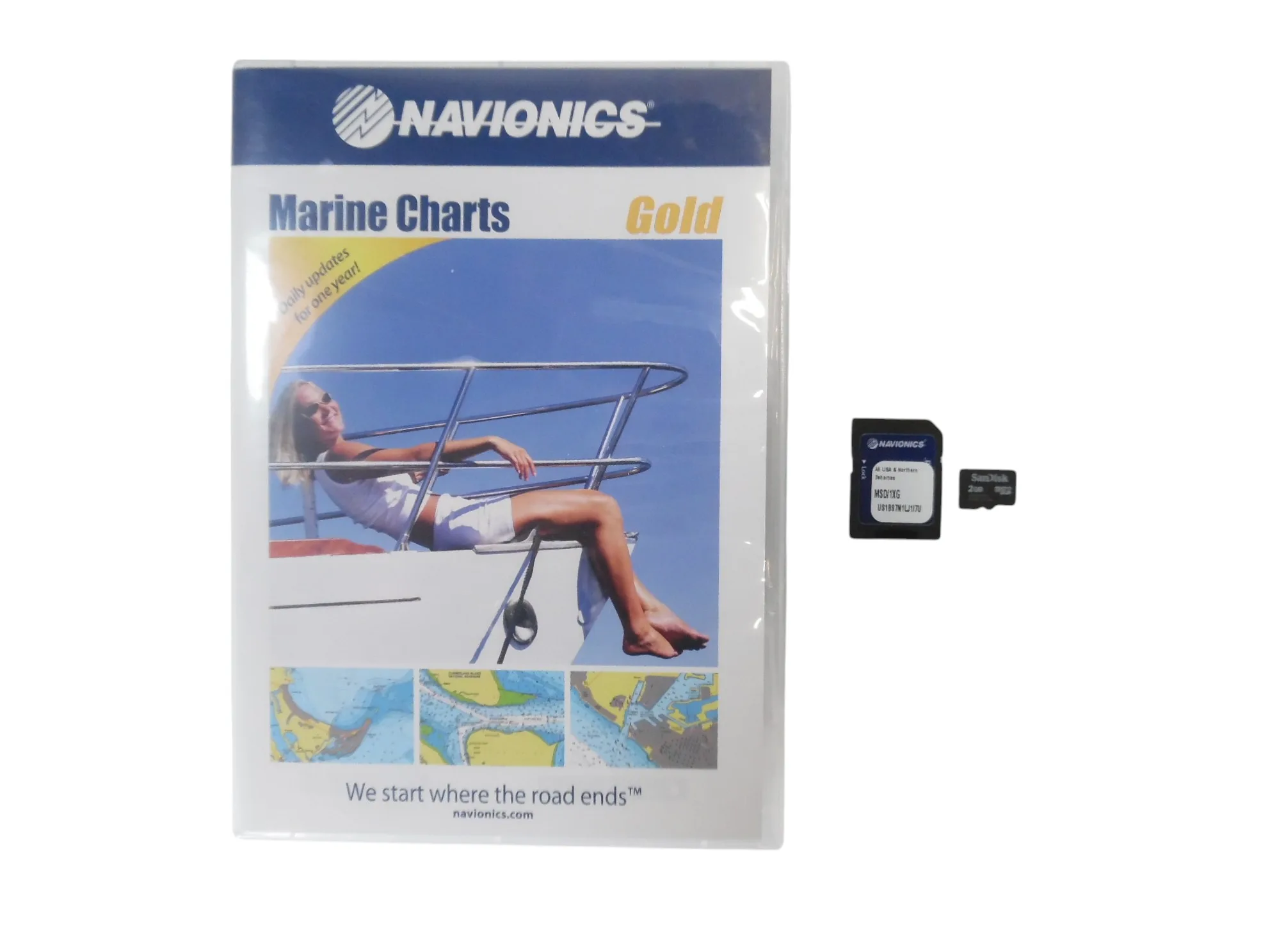 Navionics MicroSD MSD/1XG All USA & Bahamas Chart Card - Updated 2015 ...