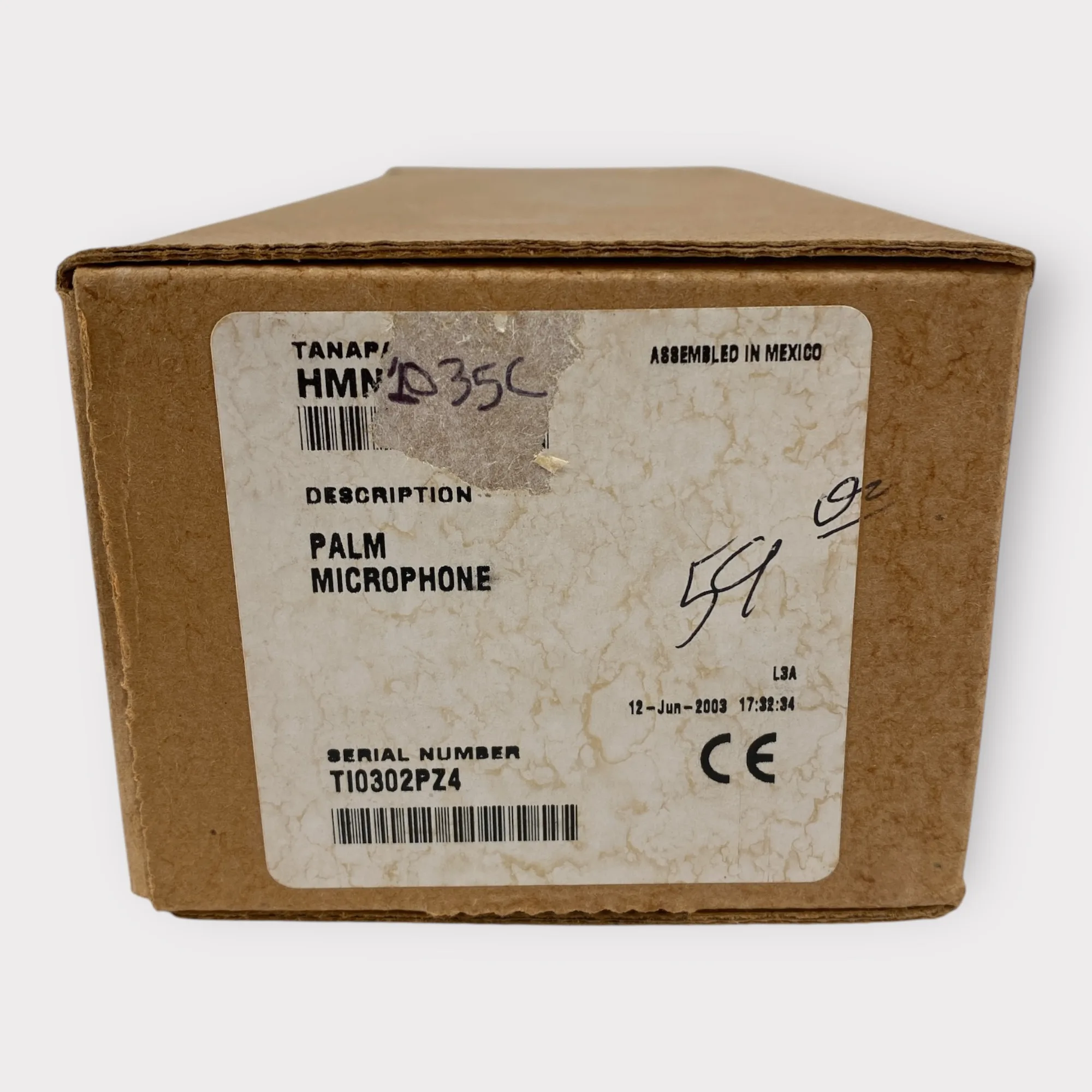 Motorola HMN1035C Heavy-Duty Palm Microphone For Select Two-Way Radios ...