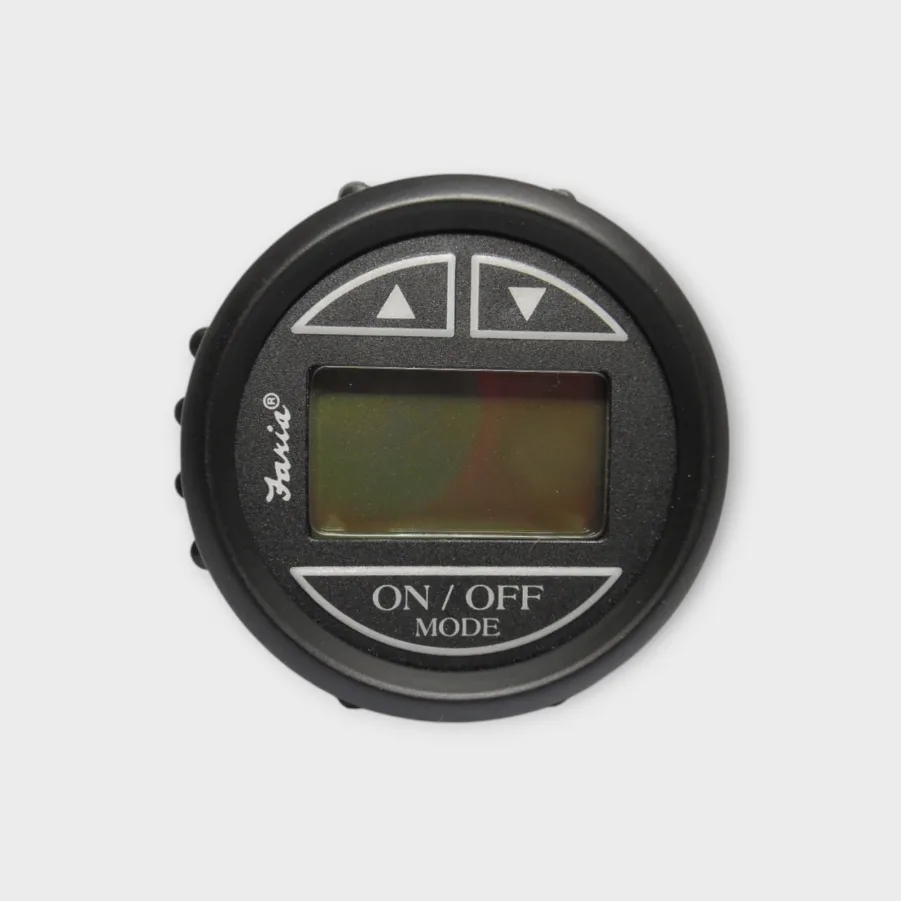 Faria Beede DS0101A - 2" Euro Black Style Digital Depth Sounder Gauge ...