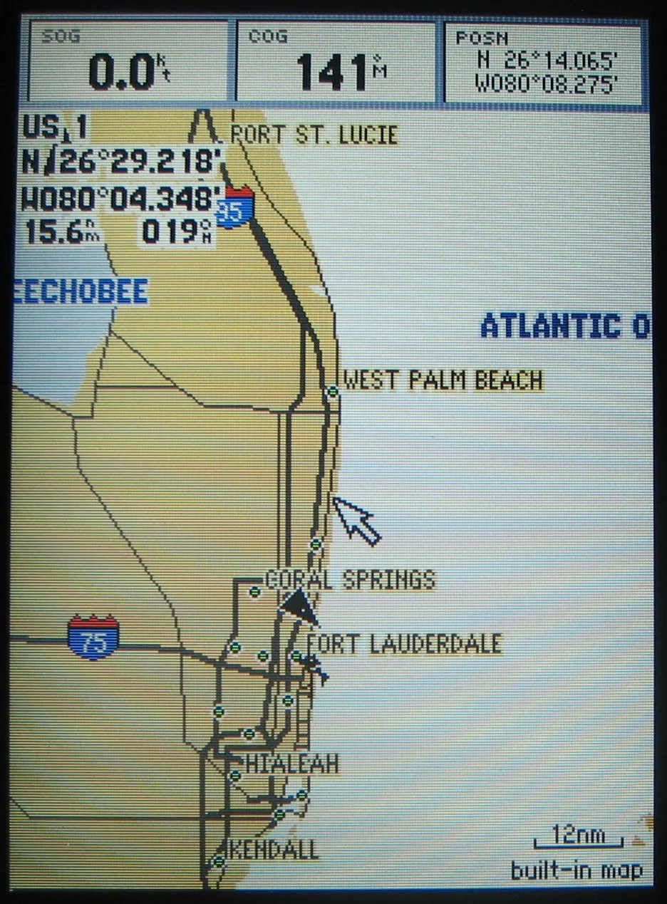 Garmin GPSmap 492 GPS Chart Plotter Tested Good* - Max Marine Electronics