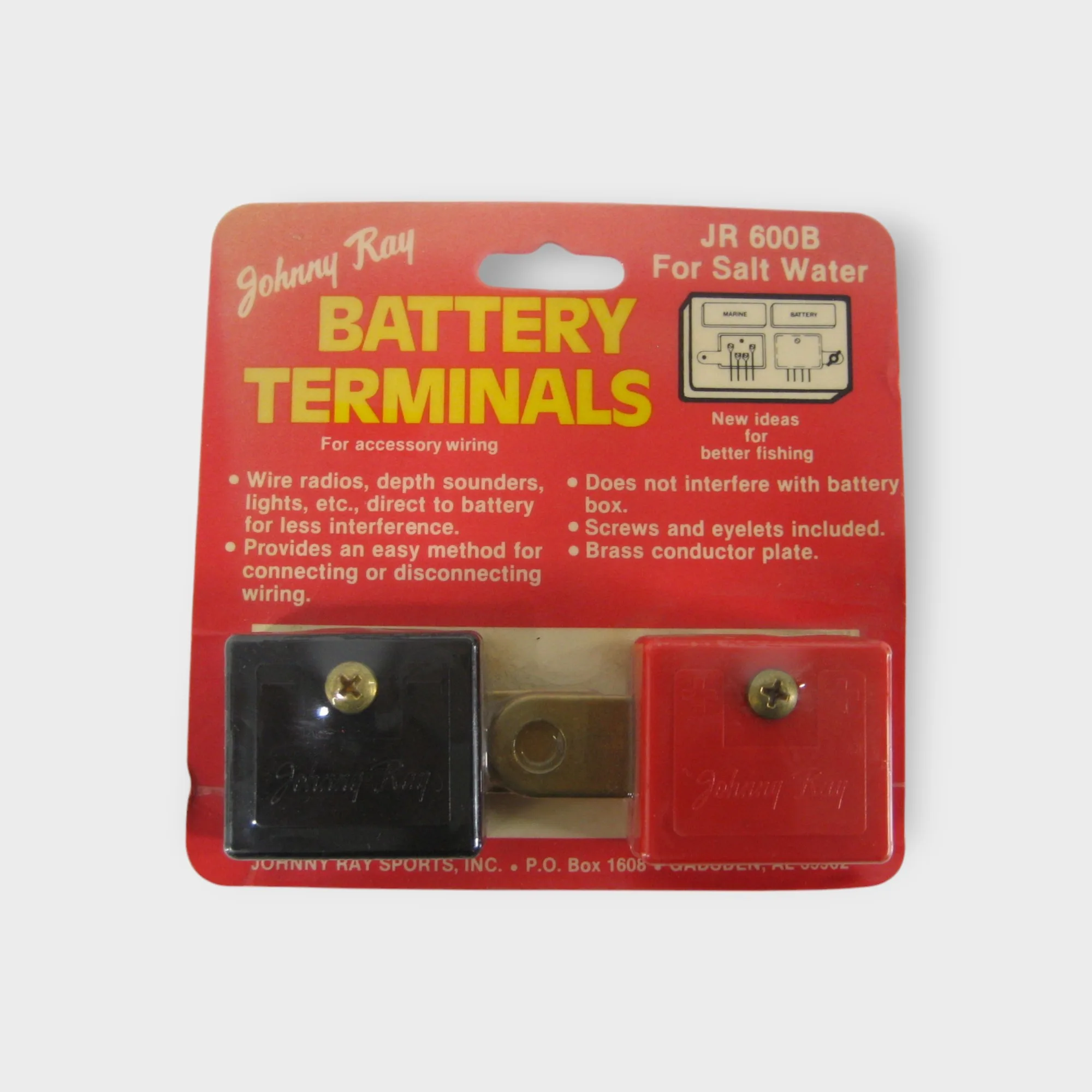 Johnny Ray JR600B Battery Terminals For Accessory Wiring Brass ...