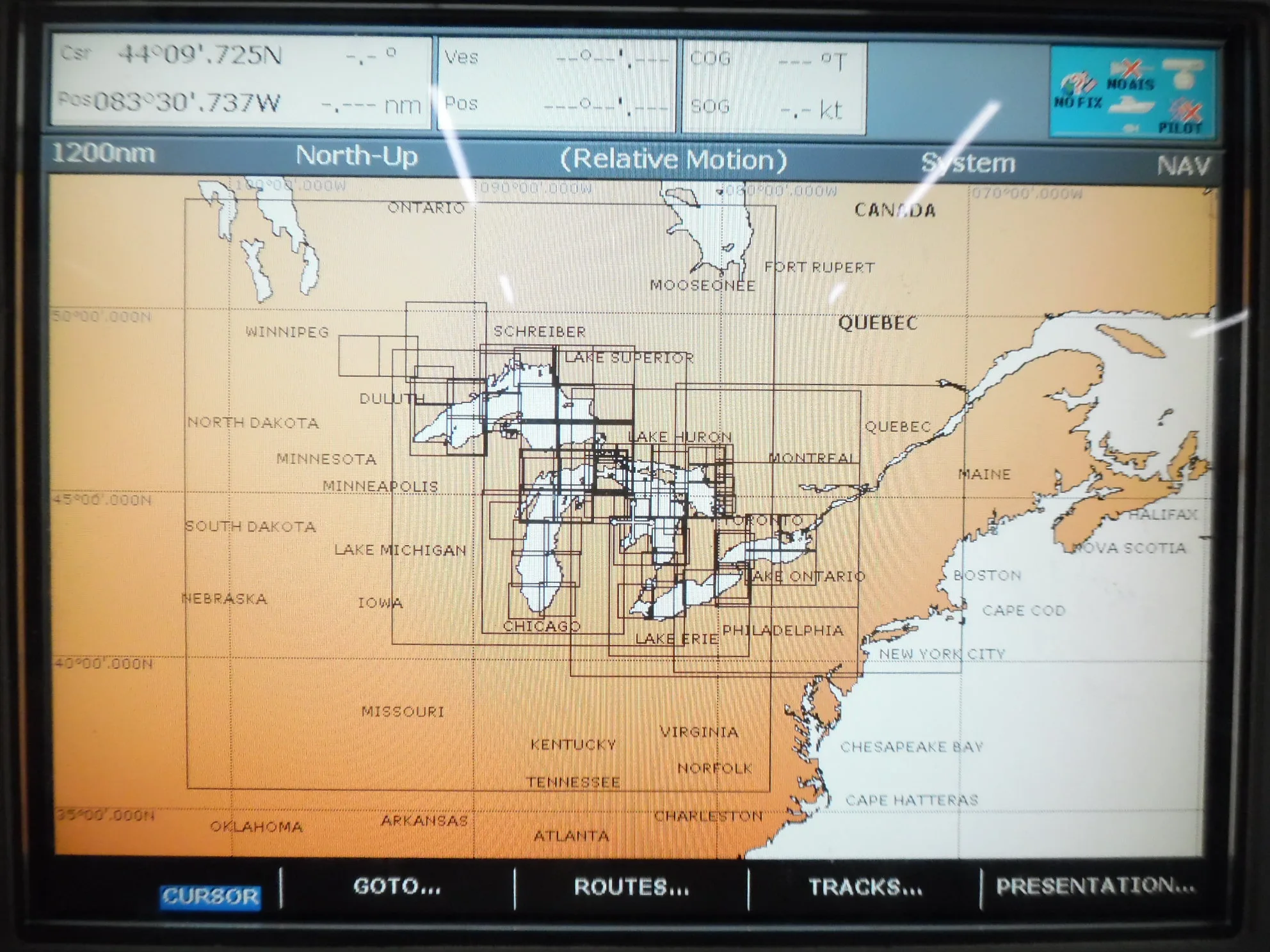 Navionics Gold CF Chart Card Great Lakes & Maritimes - CF/14Fish Tested ...