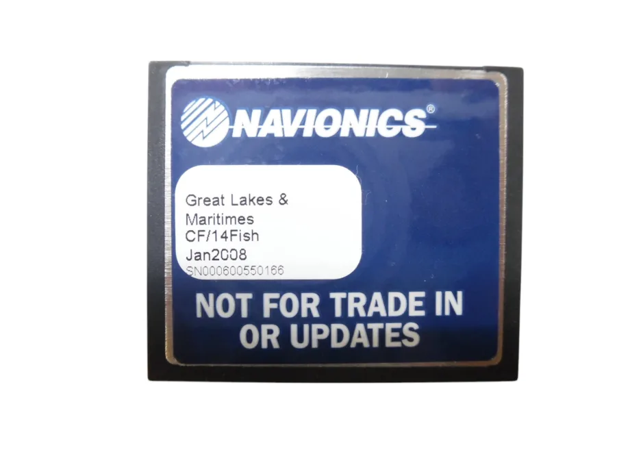 Navionics Gold CF Chart Card Great Lakes & Maritimes - CF/14Fish Tested ...