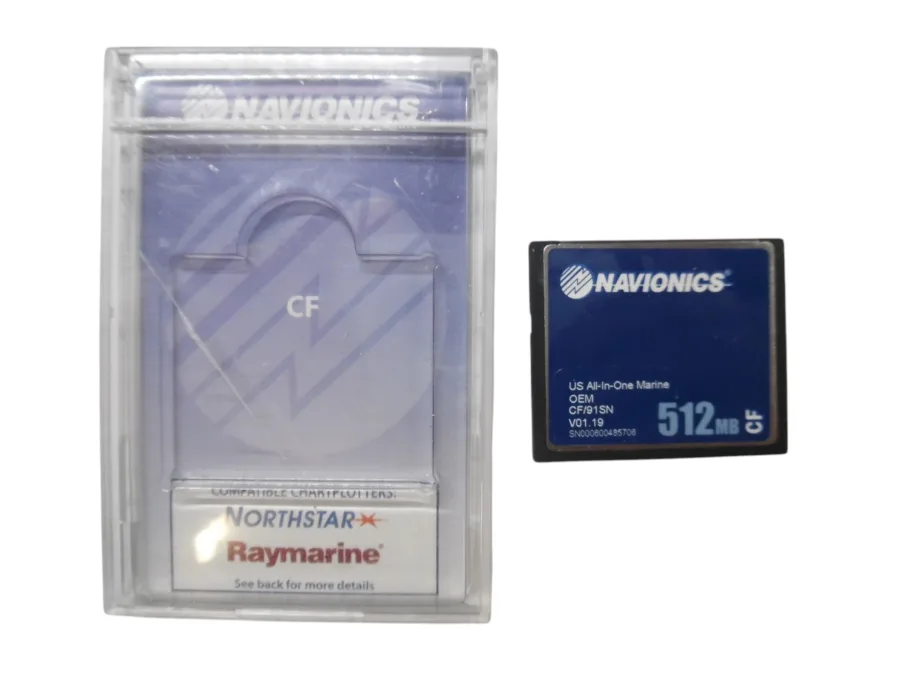 Navionics Silver Chart Card US All-In-One Marine OEM CF/91SN V01.19 ...