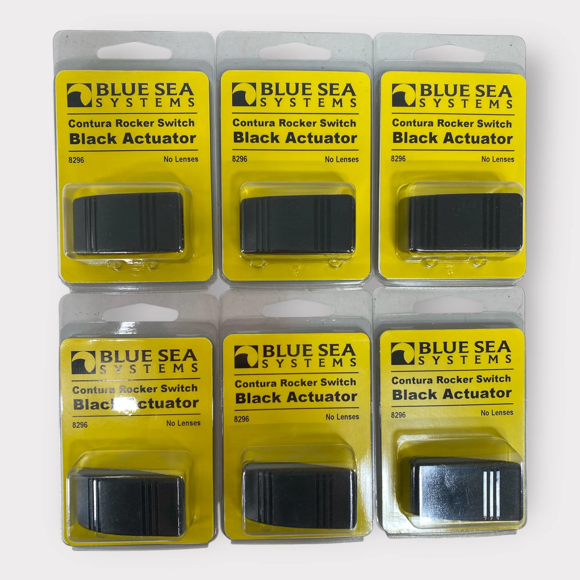 Blue Sea Systems 8296 Contura Rocker Switches Black Actuator - No ...