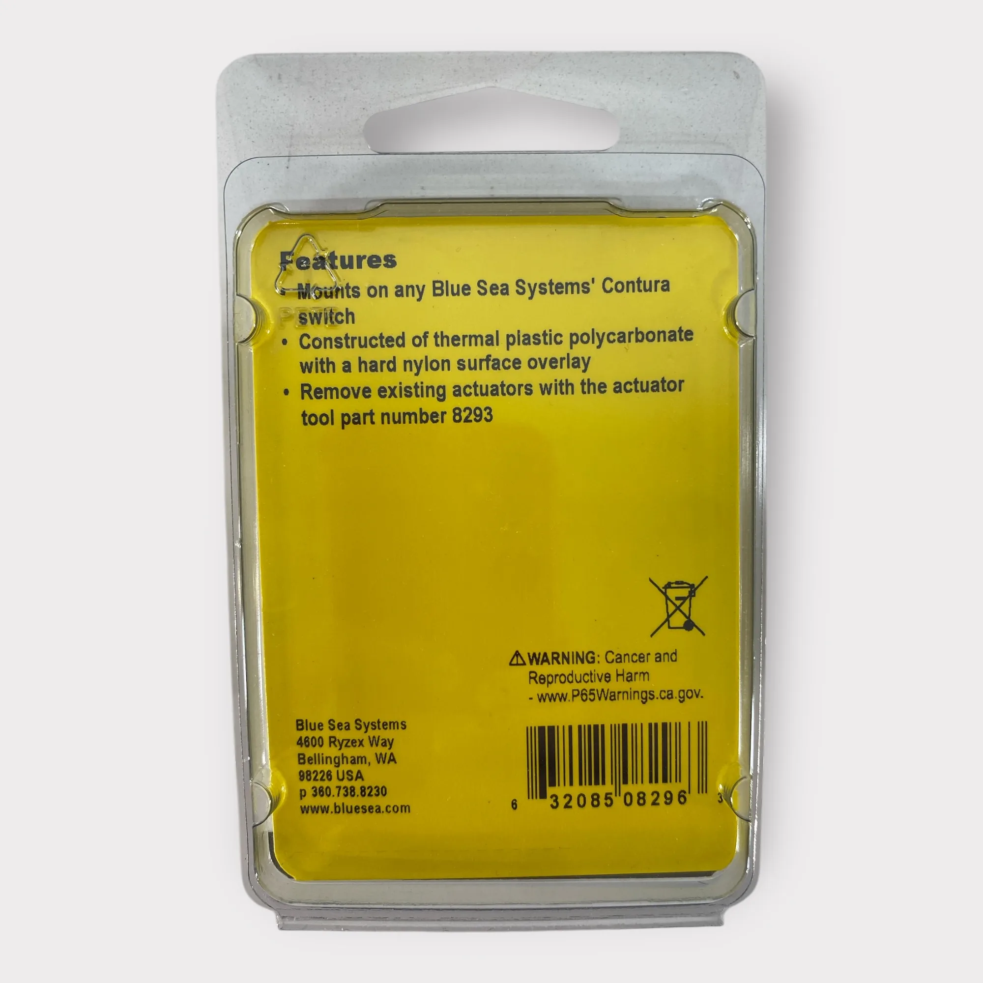 Blue Sea Systems 8296 Contura Rocker Switches Black Actuator - No ...