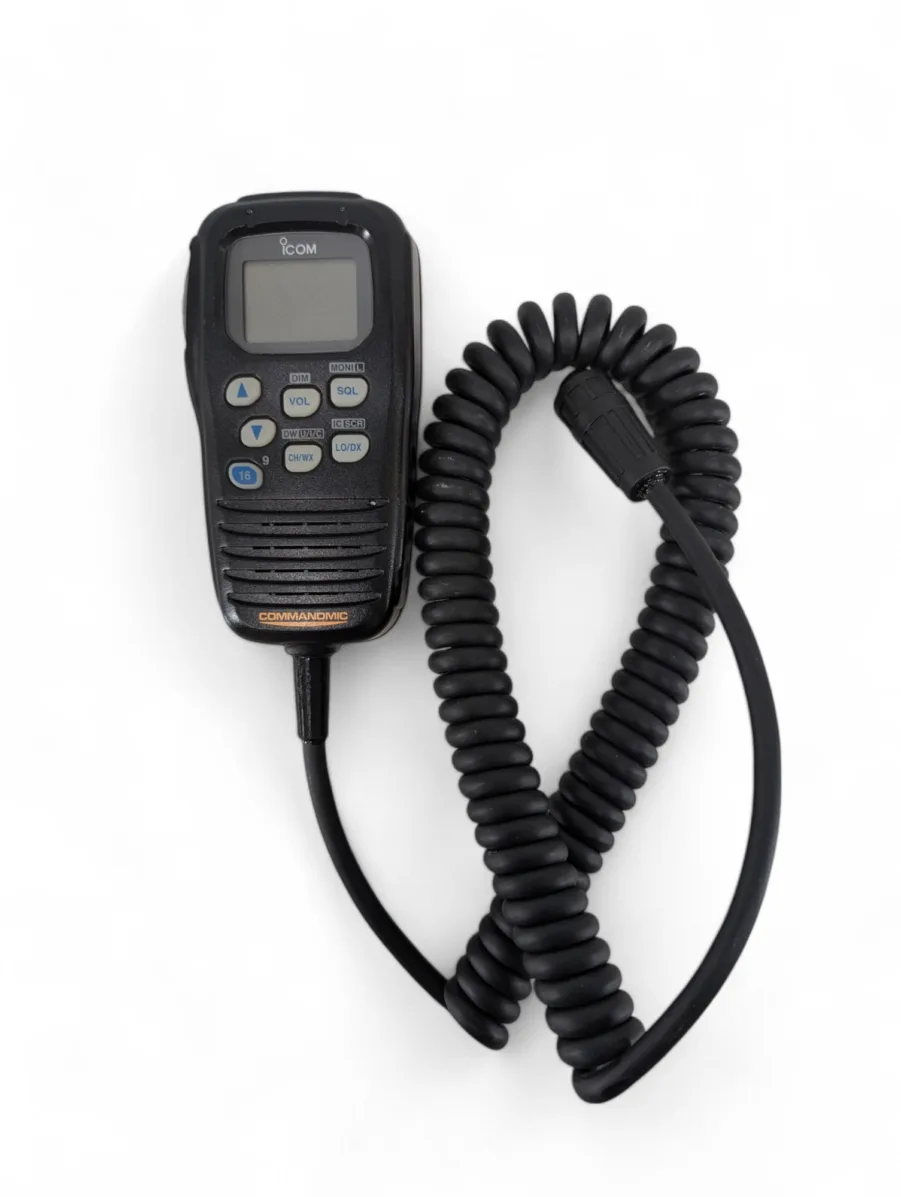 ICOM HM-157B Commandmic II Second Station Handset For IC-604/504 VHFs ...