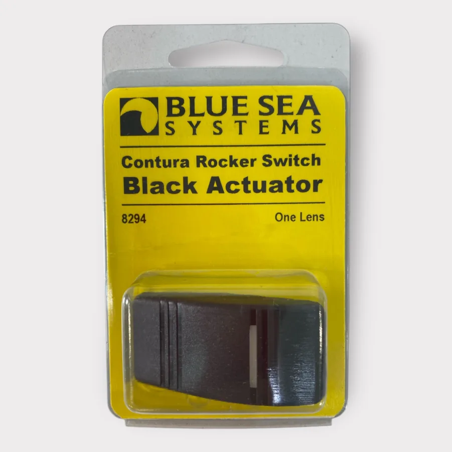 Blue Sea Systems 8294 Contura Rocker Switches - Black Actuator - One ...