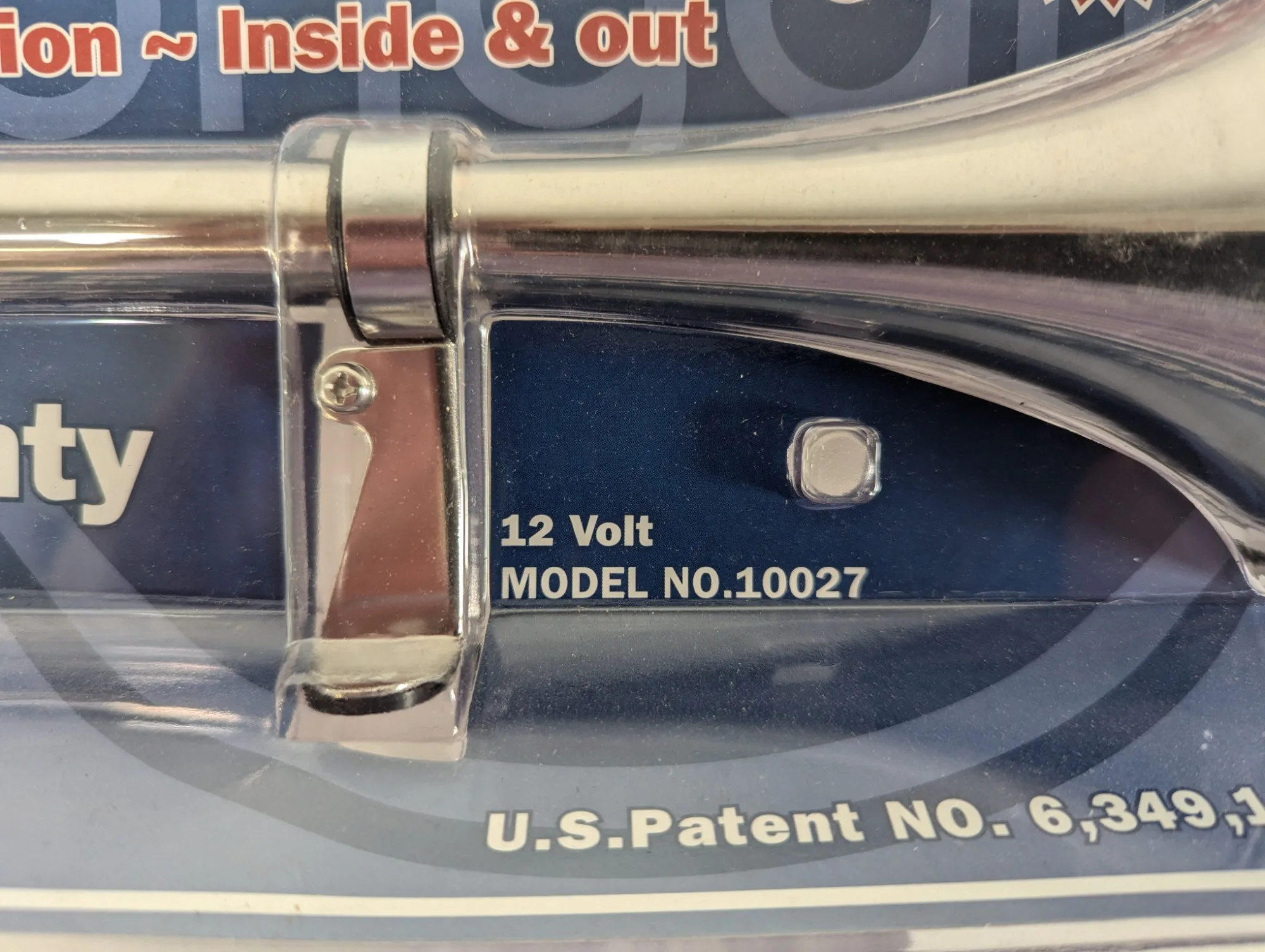 Ongaro Single Trumpet Horn Model No. 10027 12V compatible NEW - Max ...