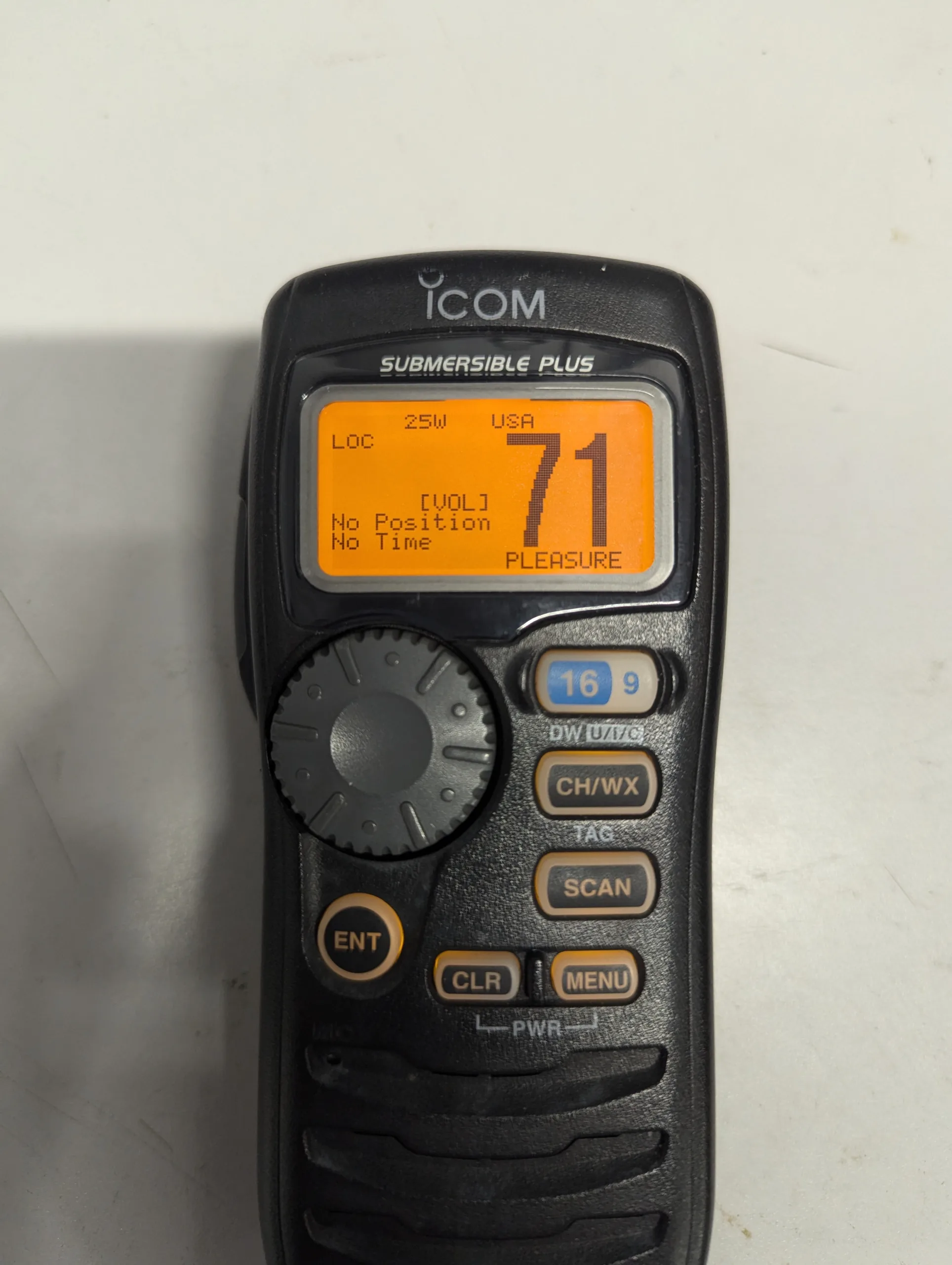 Icom Handset HM-162B CommandMic III For M604, M504 VHFs With Relocation ...