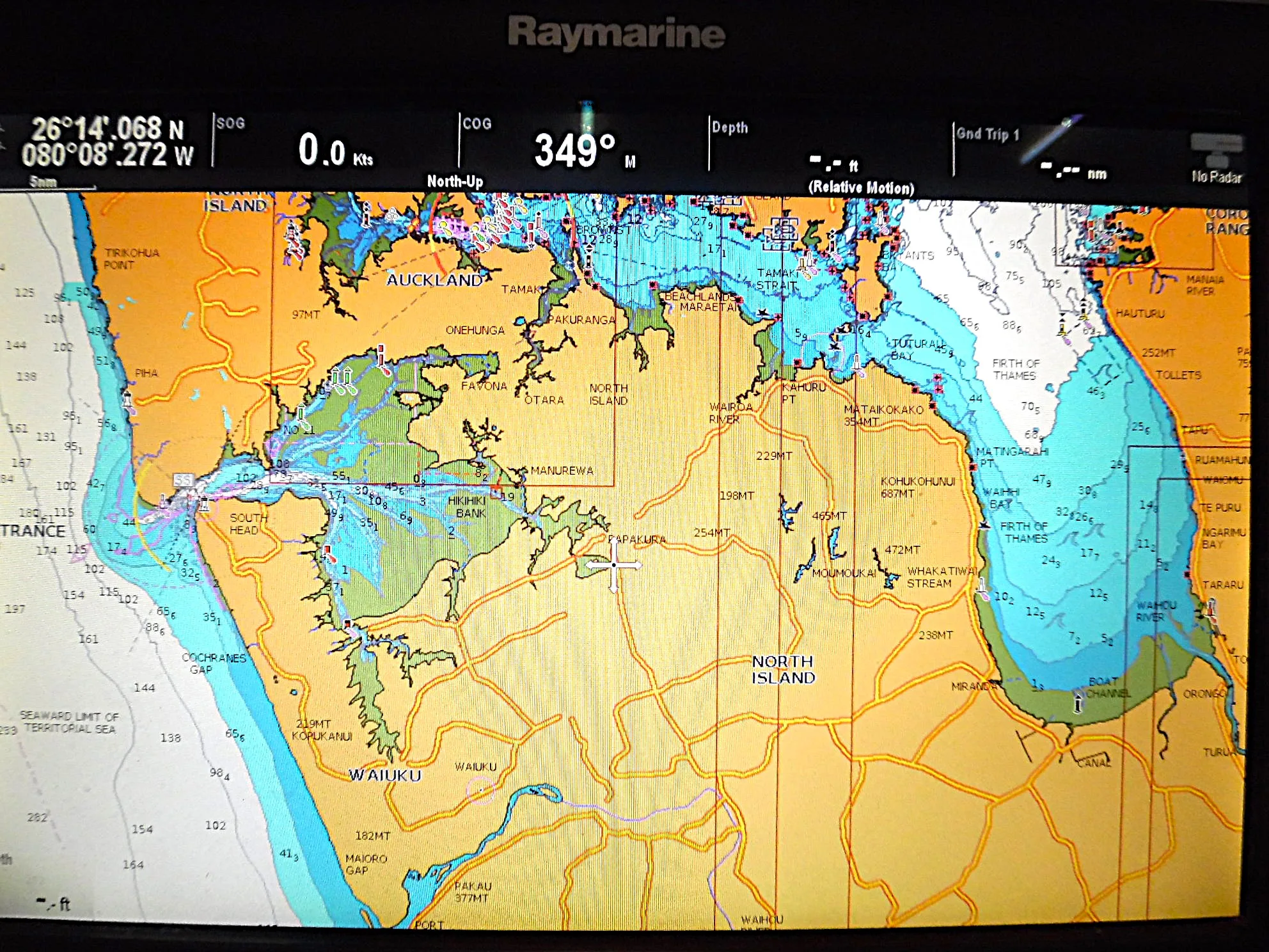 Navionics MicroSD MSD/33XG/ROW New Zealand Chart Card - Tested ...