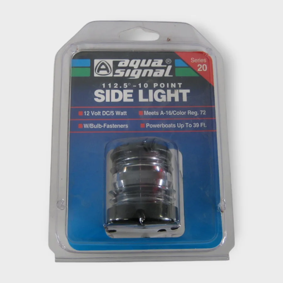 Aqua Signal 20300-7 Series 20 Side Light 112.5 Degree-10 Point 12V DC ...