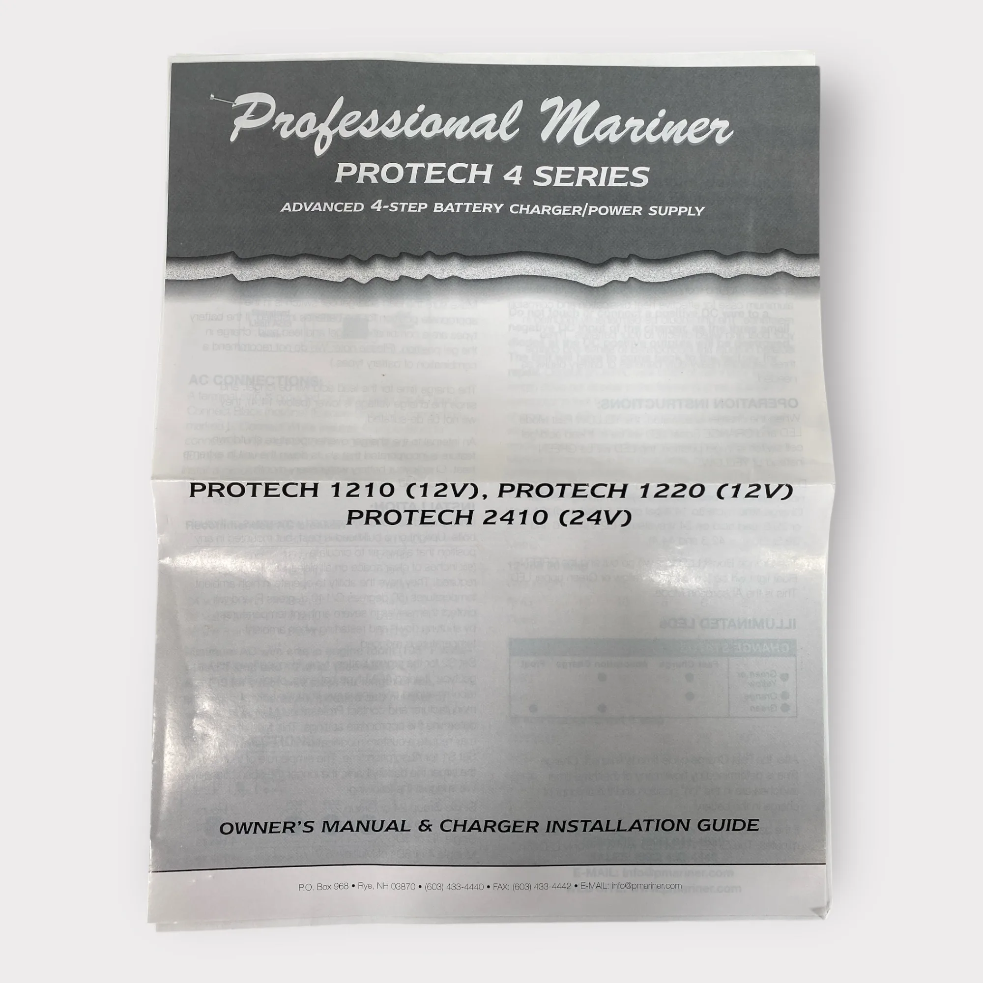 Professional Mariner 2412 ProTech 4 Advanced 4-Step Battery Charger ...