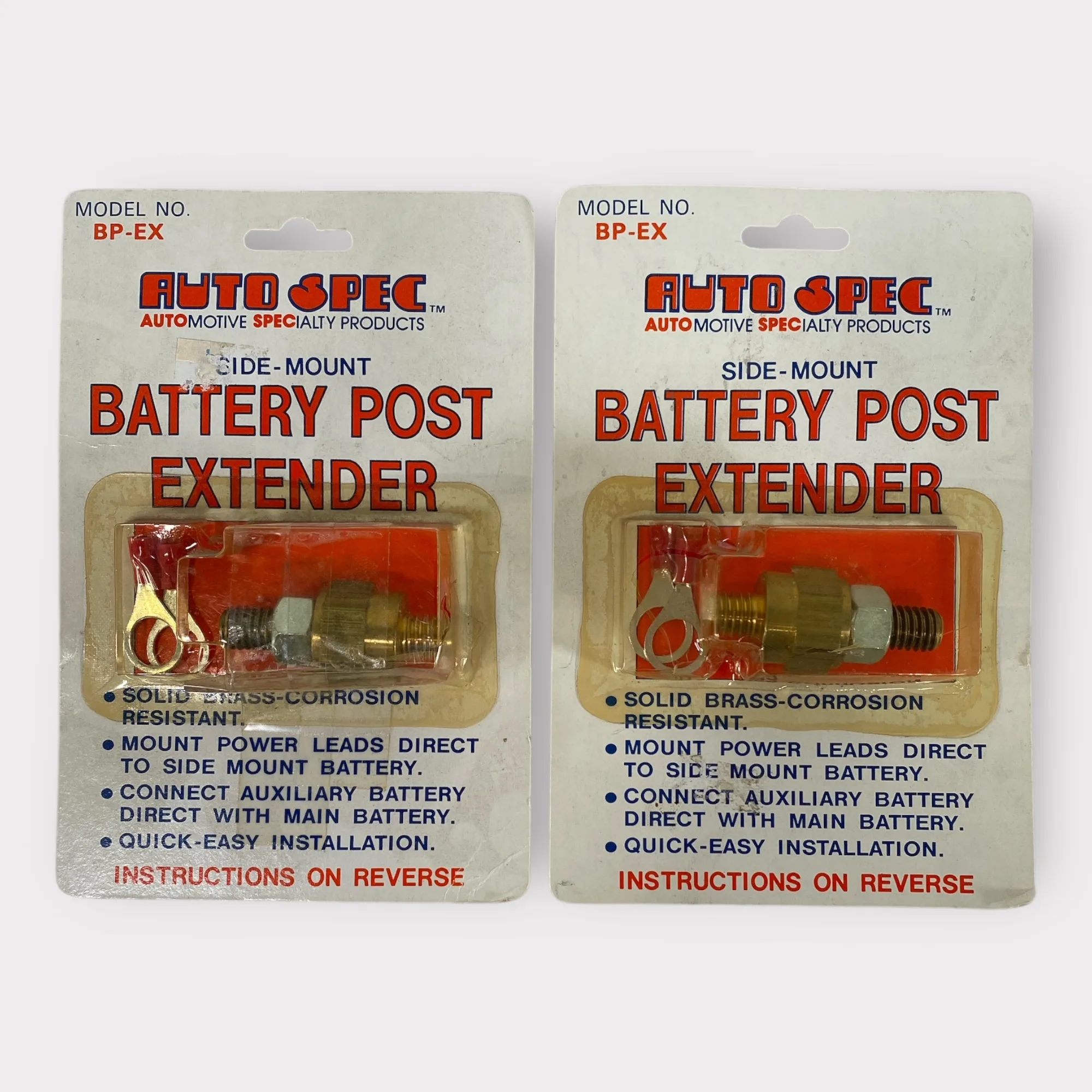 Auto Spec BP-EX 3/8" Side-Mount Battery Post Extender W/ 3/8" Ring ...
