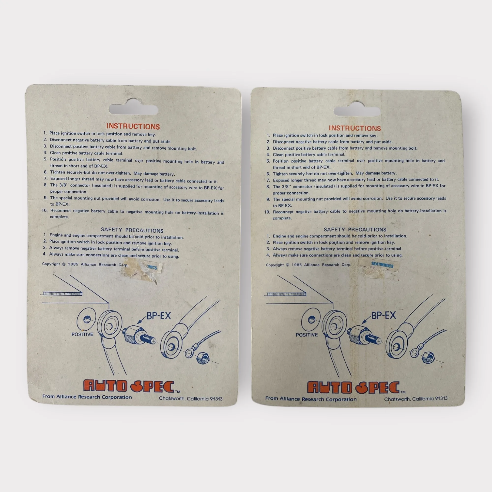 Auto Spec BP-EX 3/8" Side-Mount Battery Post Extender W/ 3/8" Ring ...