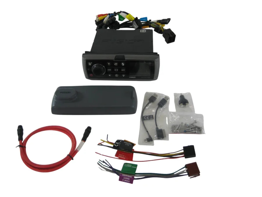 Fusion MS-AV700i Marine DVD Receiver w/Built-In Amplifier 26W RMS/70W ...