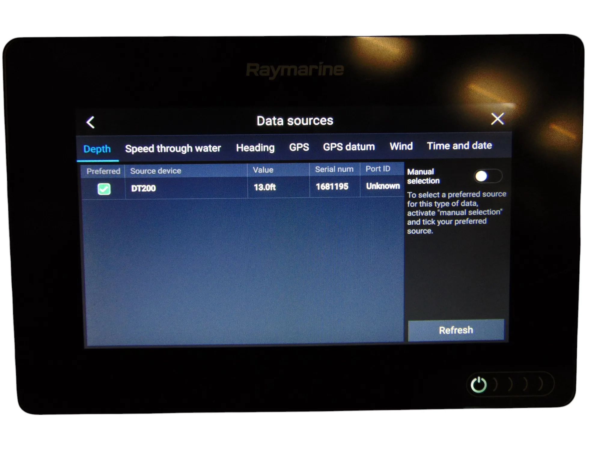 Raymarine SeatalkNG STNG Smart Transducer Sensor A22147 - Depth/Temp ...