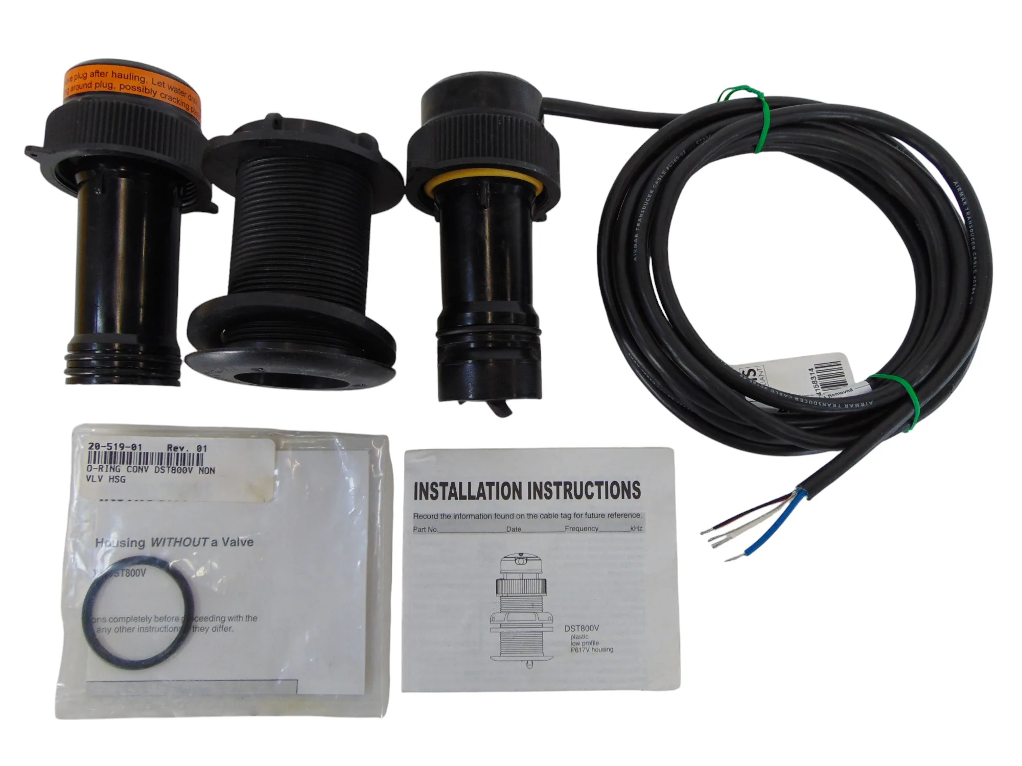 Airmar NMEA0183 Smart Sensor Transducer DEPTH/TEMP/SPEED - *Complete ...