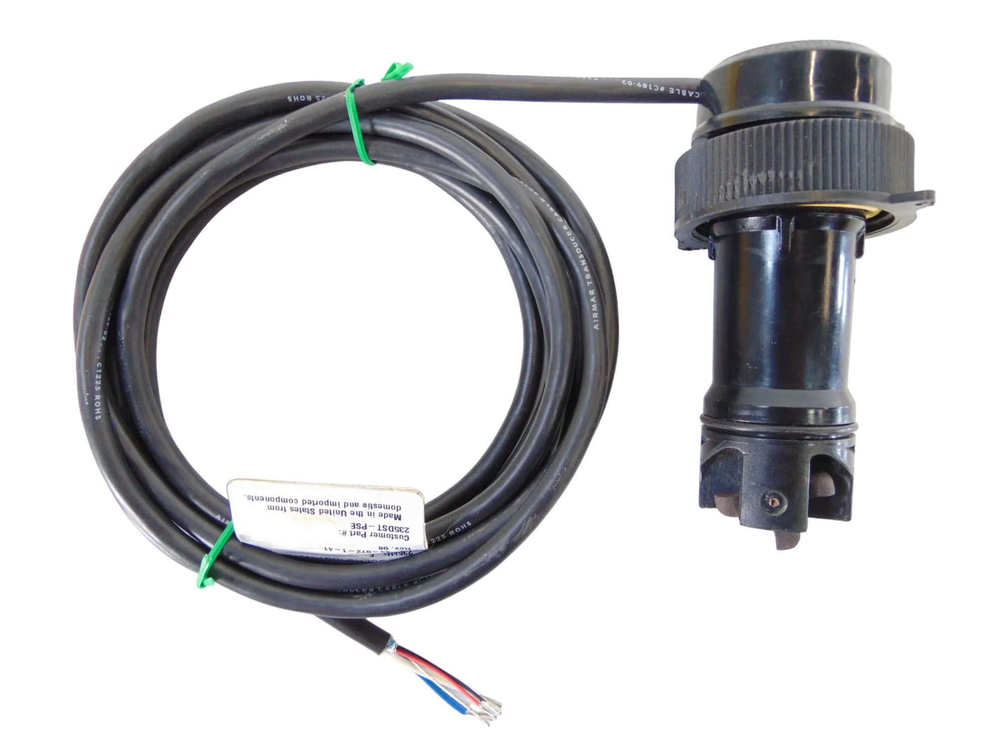 Airmar NMEA0183 Smart Sensor Transducer DEPTH/TEMP/SPEED - *Complete ...