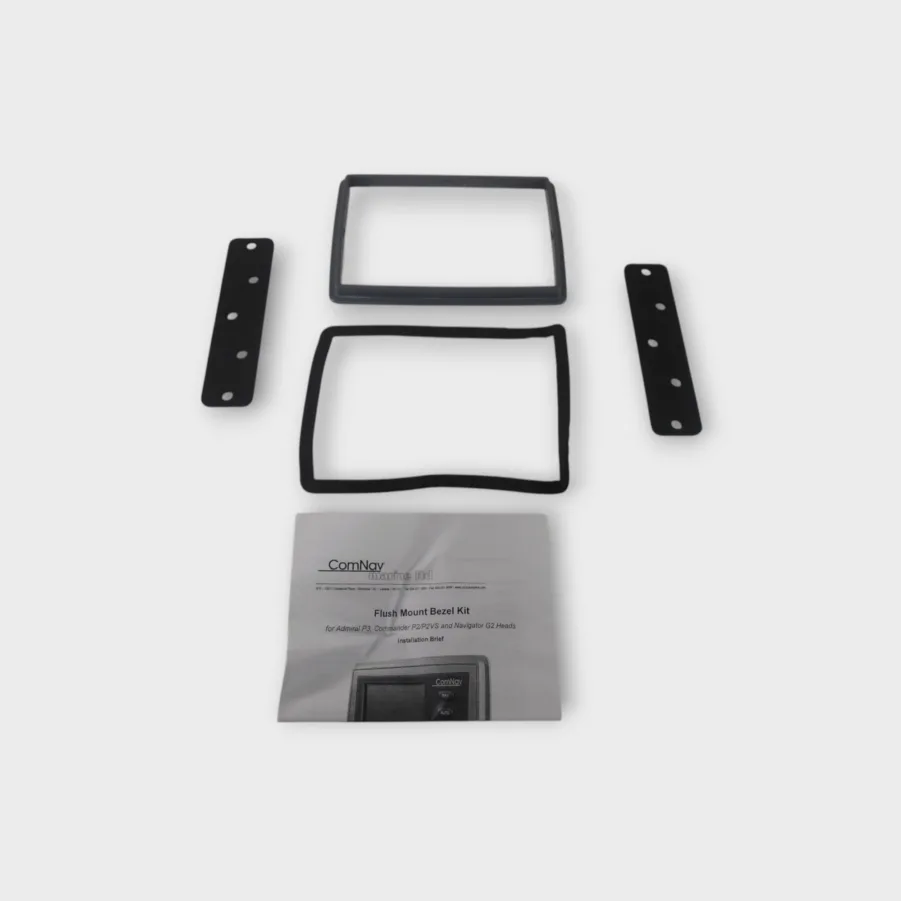 ComNav Control Head Flush Mount Bezel Kit 30110003 F/ P3, P2, and G2 ...