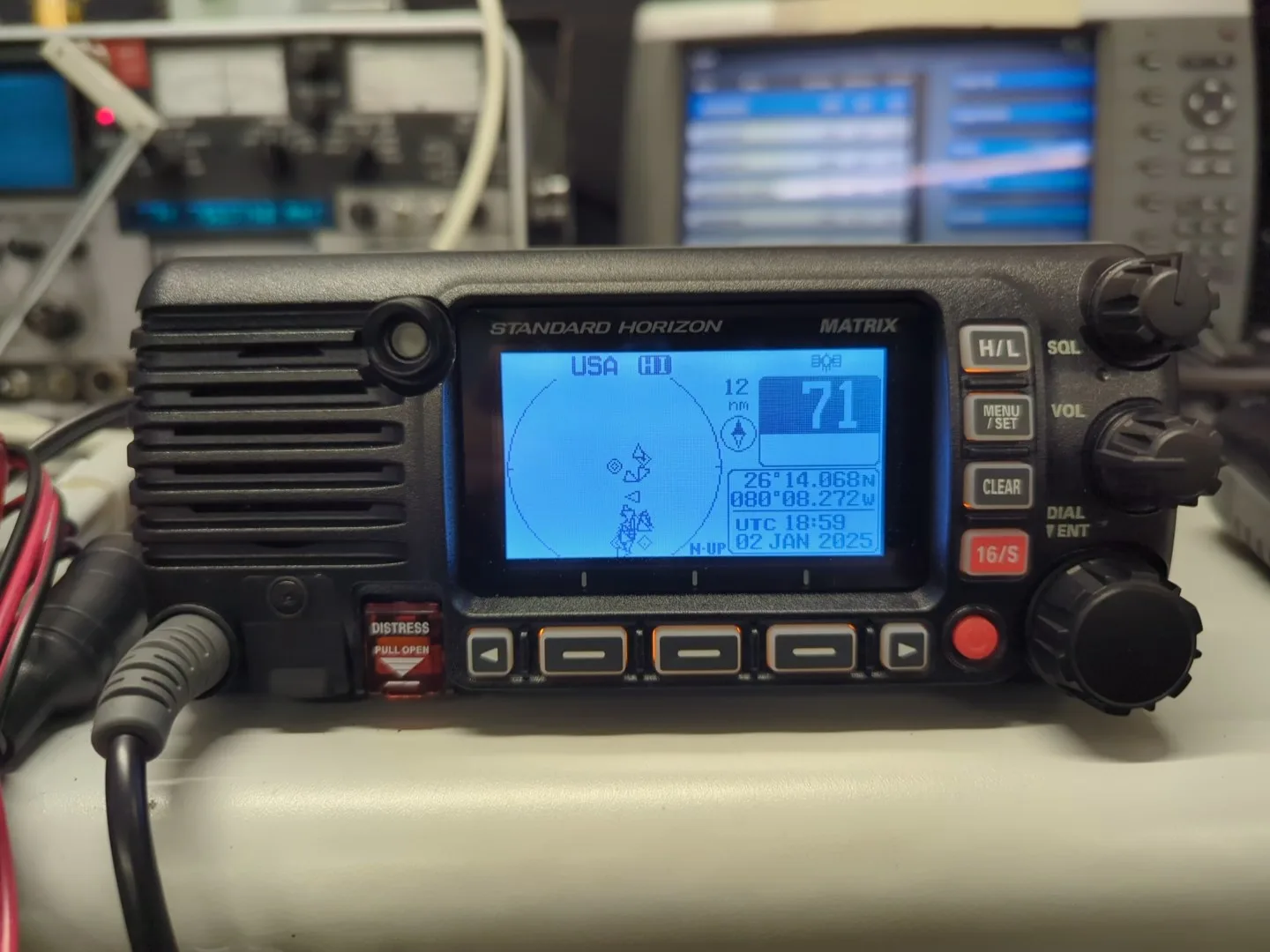 Standard Horizon Matrix GX2400GPS Marine VHF Radio With Integrated GPS ...